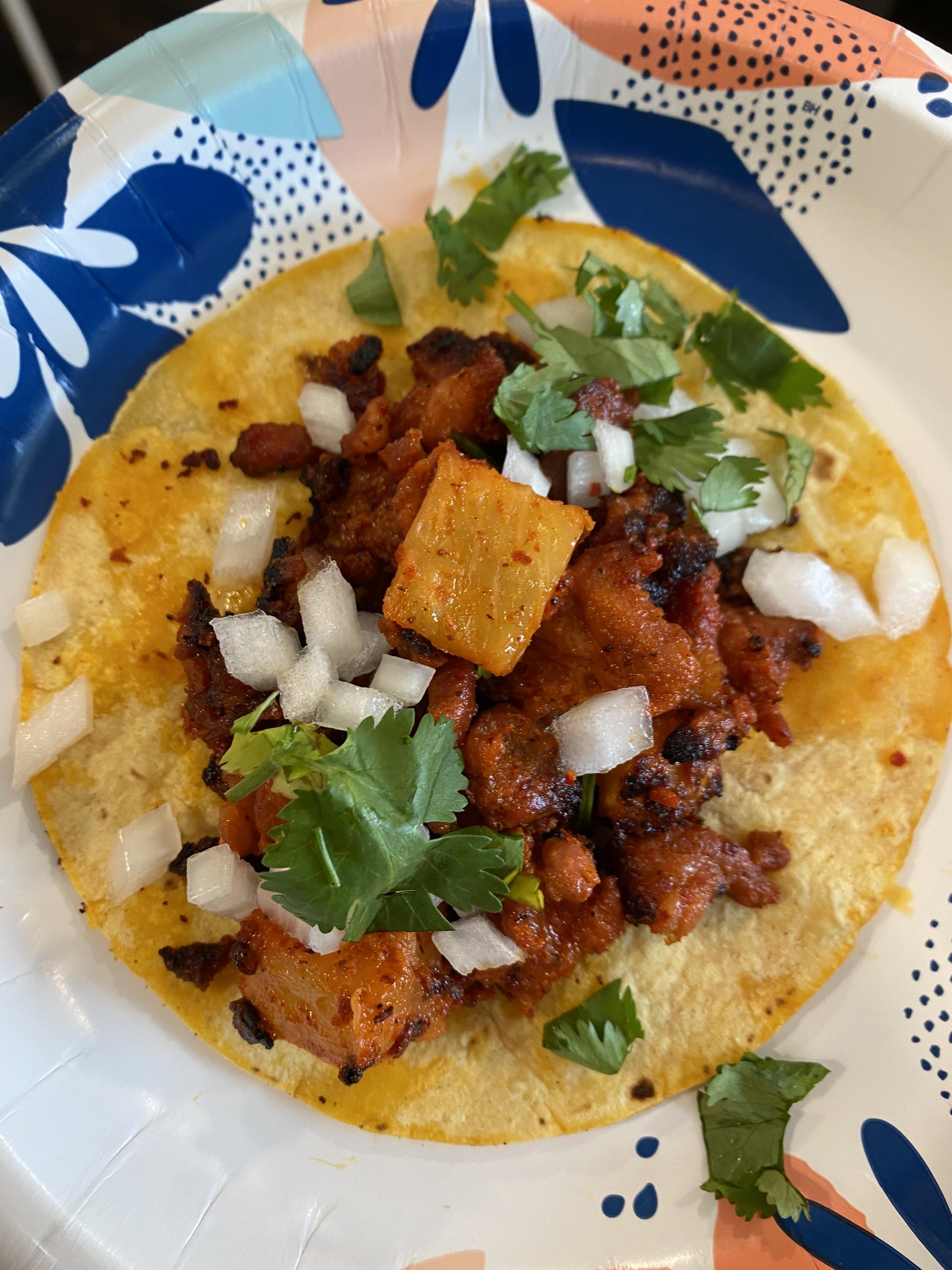 [Homemade] Al Pastor Taco | Scrolller