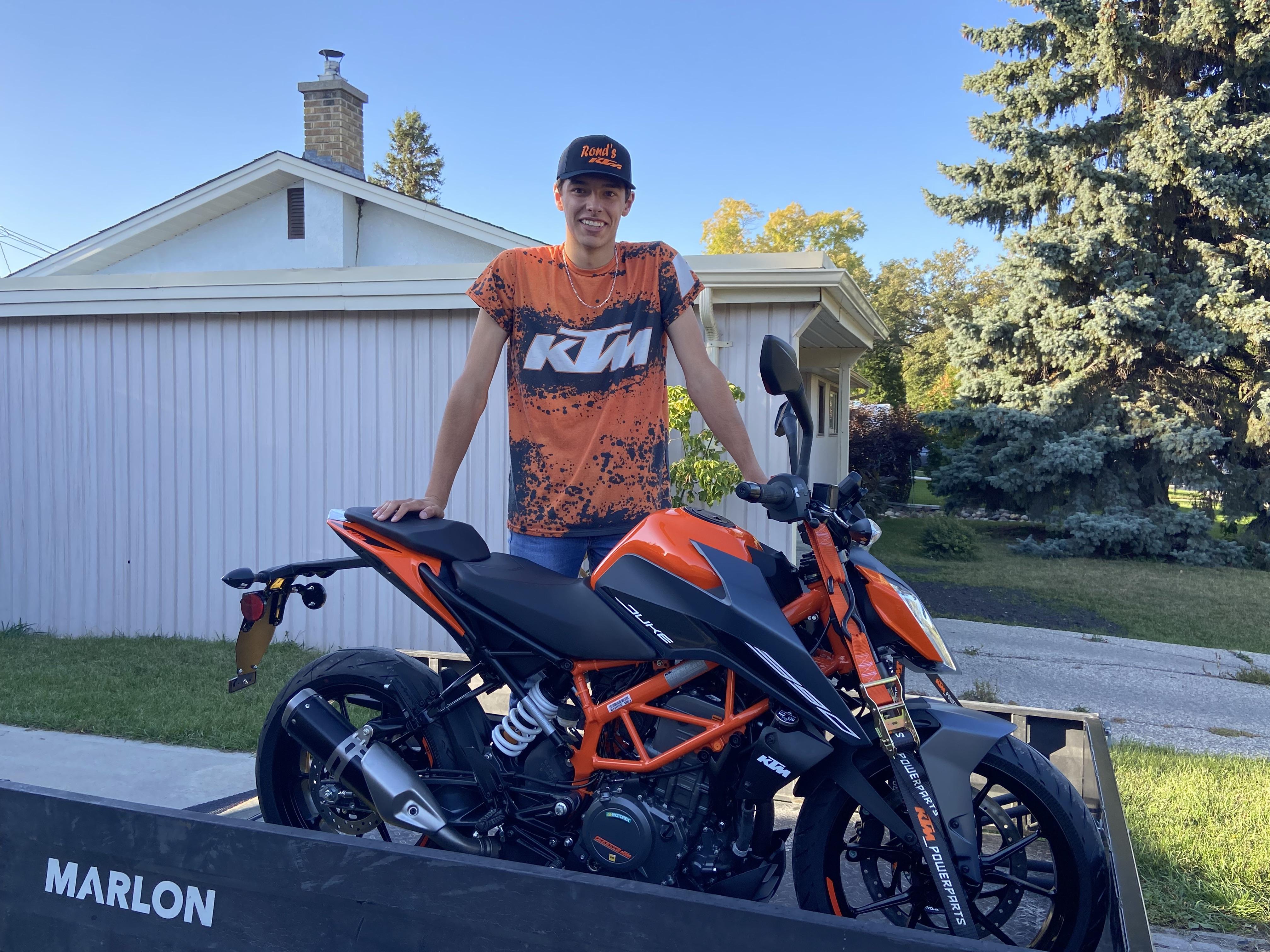 My first motorcycle | Scrolller