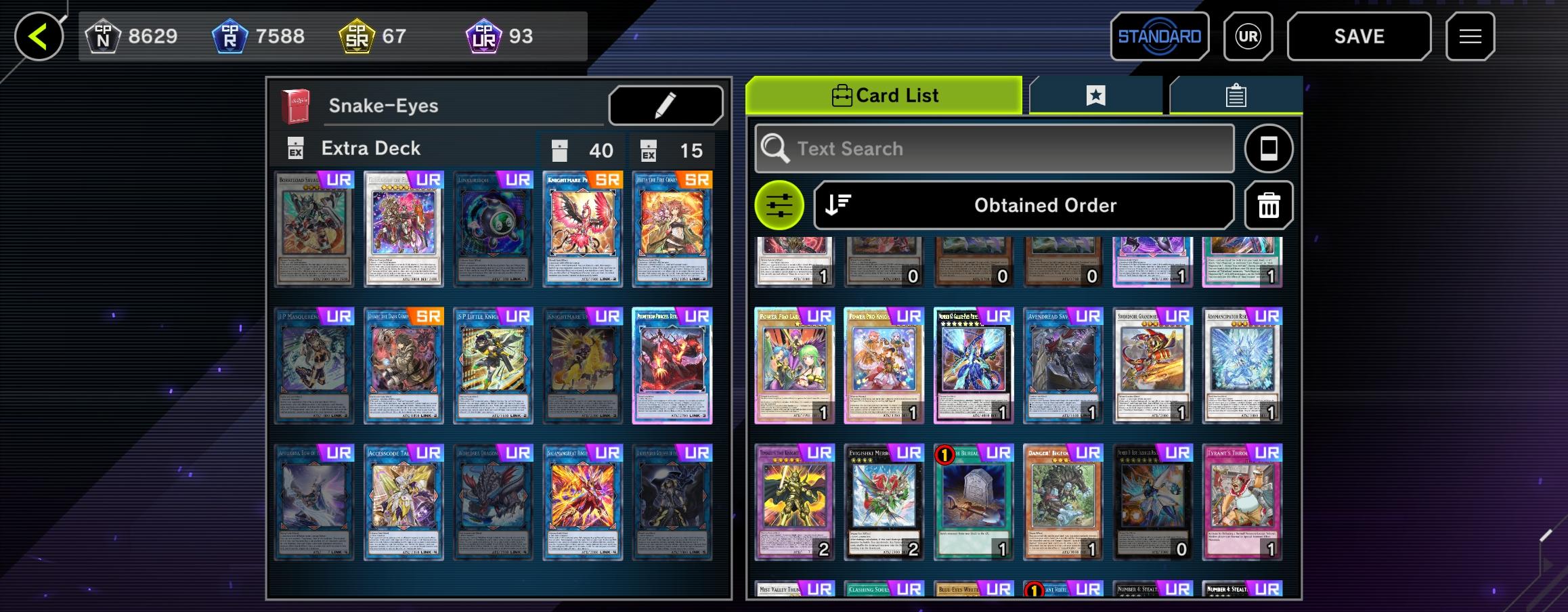 Discover more like Masterduel: Tell me whats wrong with my Snake-Eyes ...