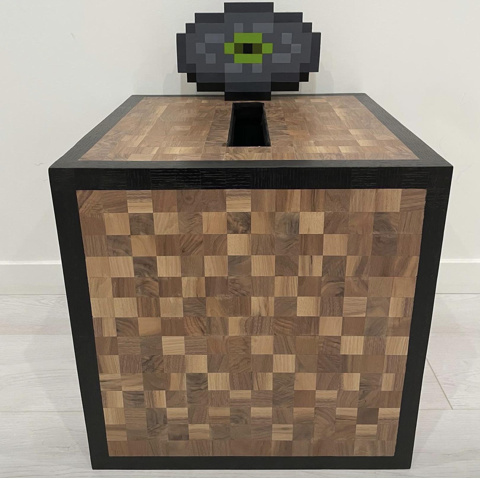 I made this irl Minecraft jukebox a while ago but I don’t want it anymore message me if you’re ...
