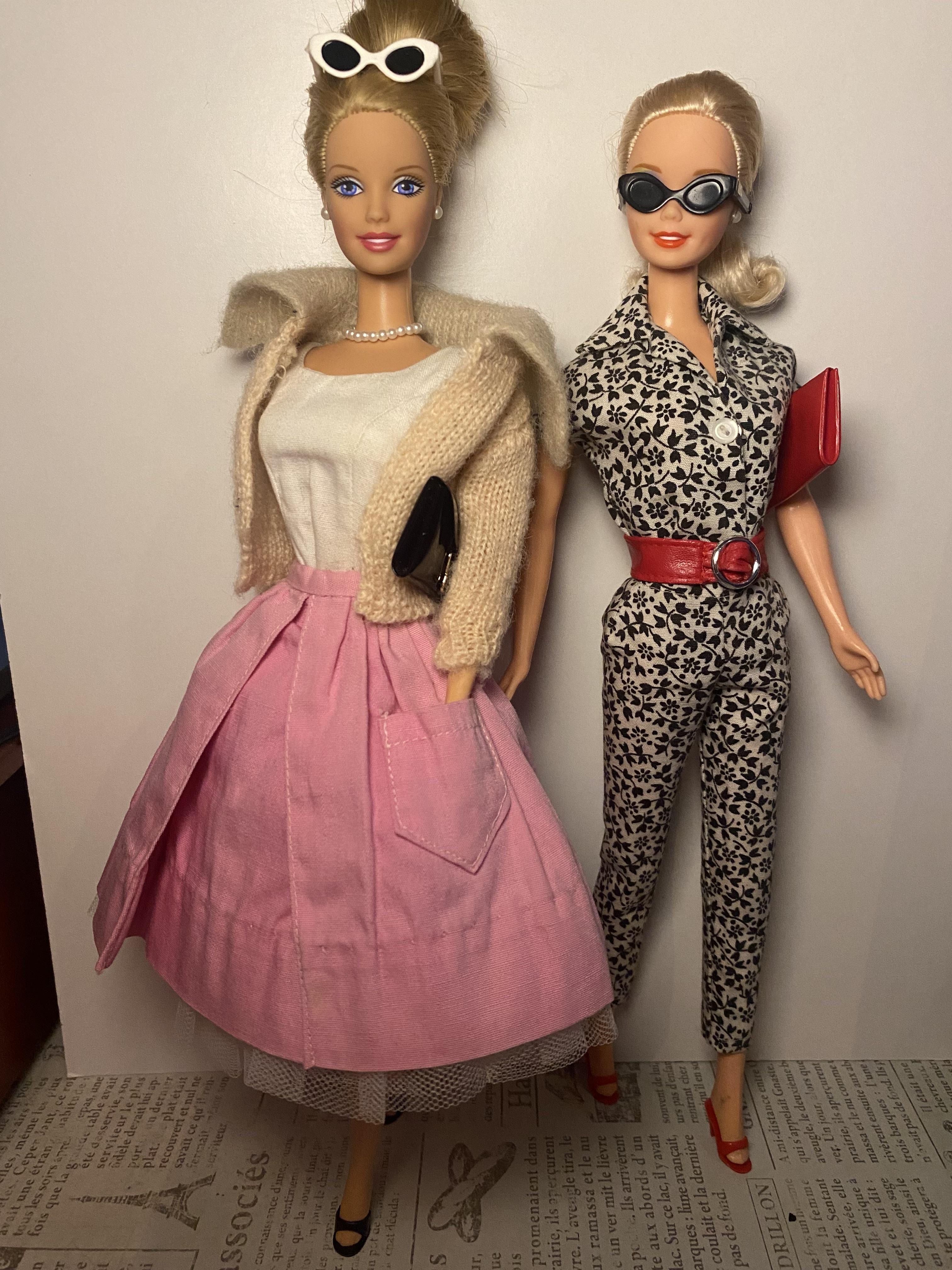 90s dolls wearing 60s fashion | Scrolller