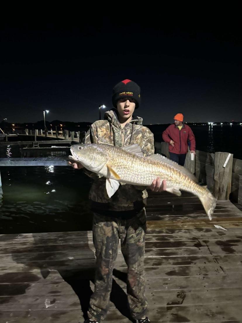 Discover more like Fishing: Nice red run so far with the boys all tanks 33in+ catch n release ...