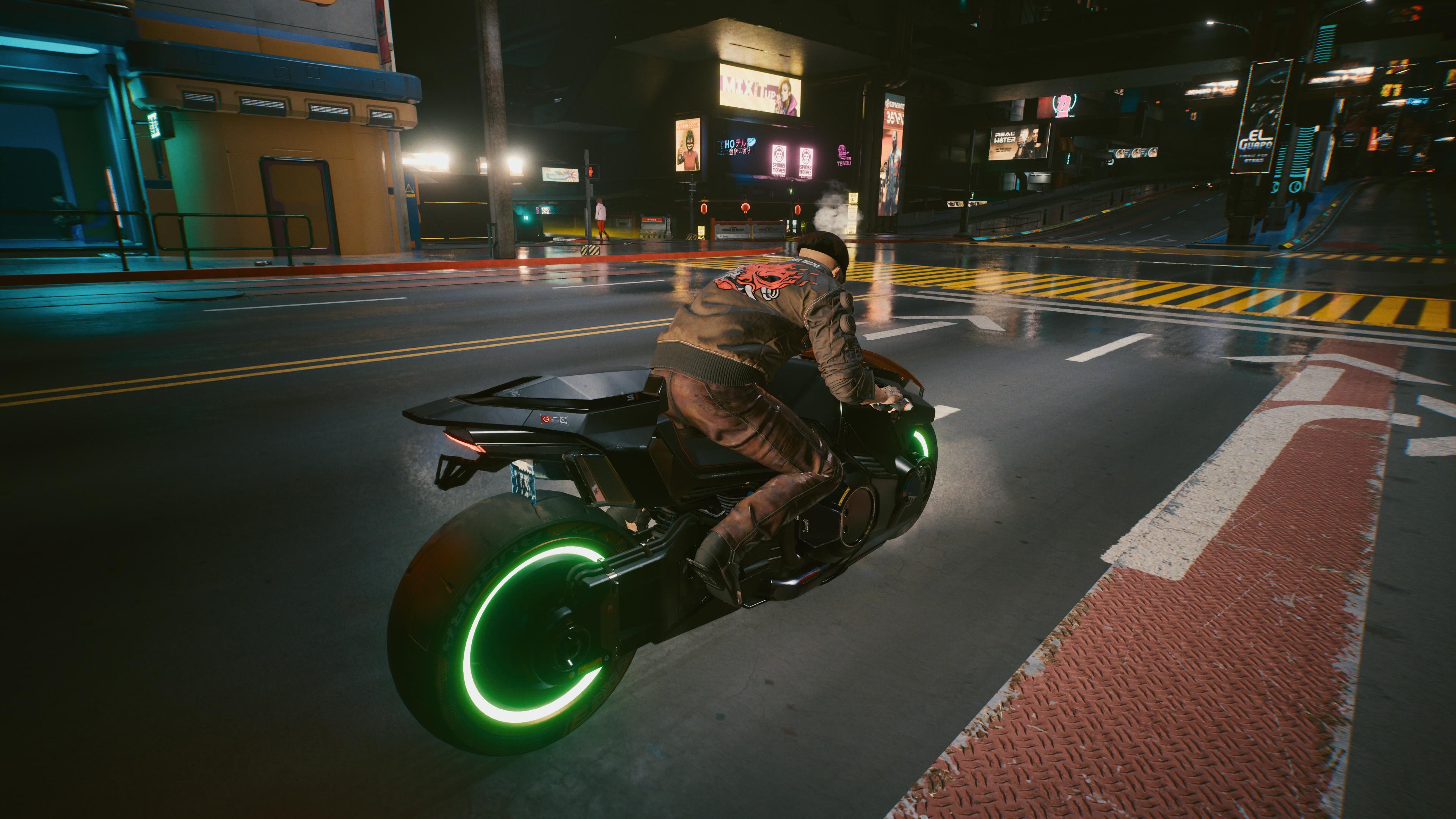 Batman beyond bike in cyberpunk 2077 | Scrolller