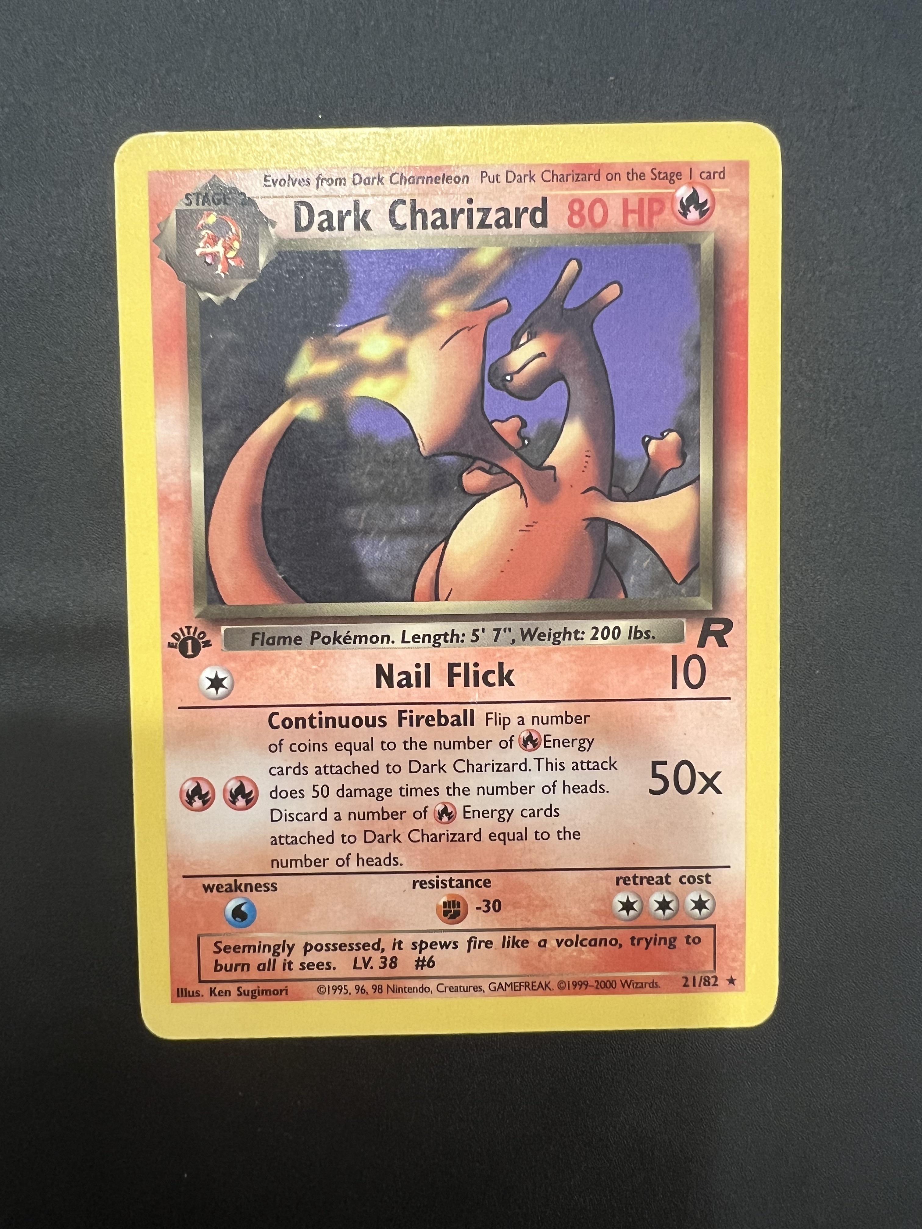 Dark Charizard grading? | Scrolller