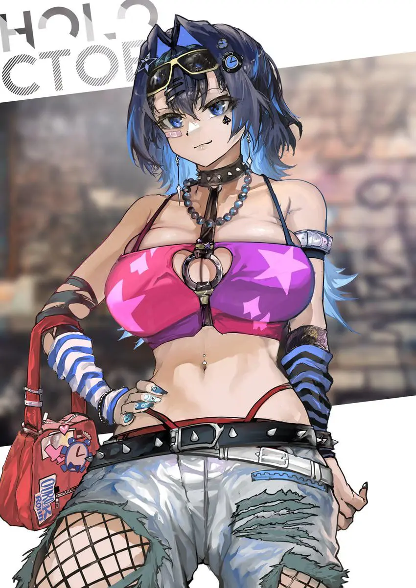 Y2K Kronii (by vyragami) [Hololive] | Scrolller