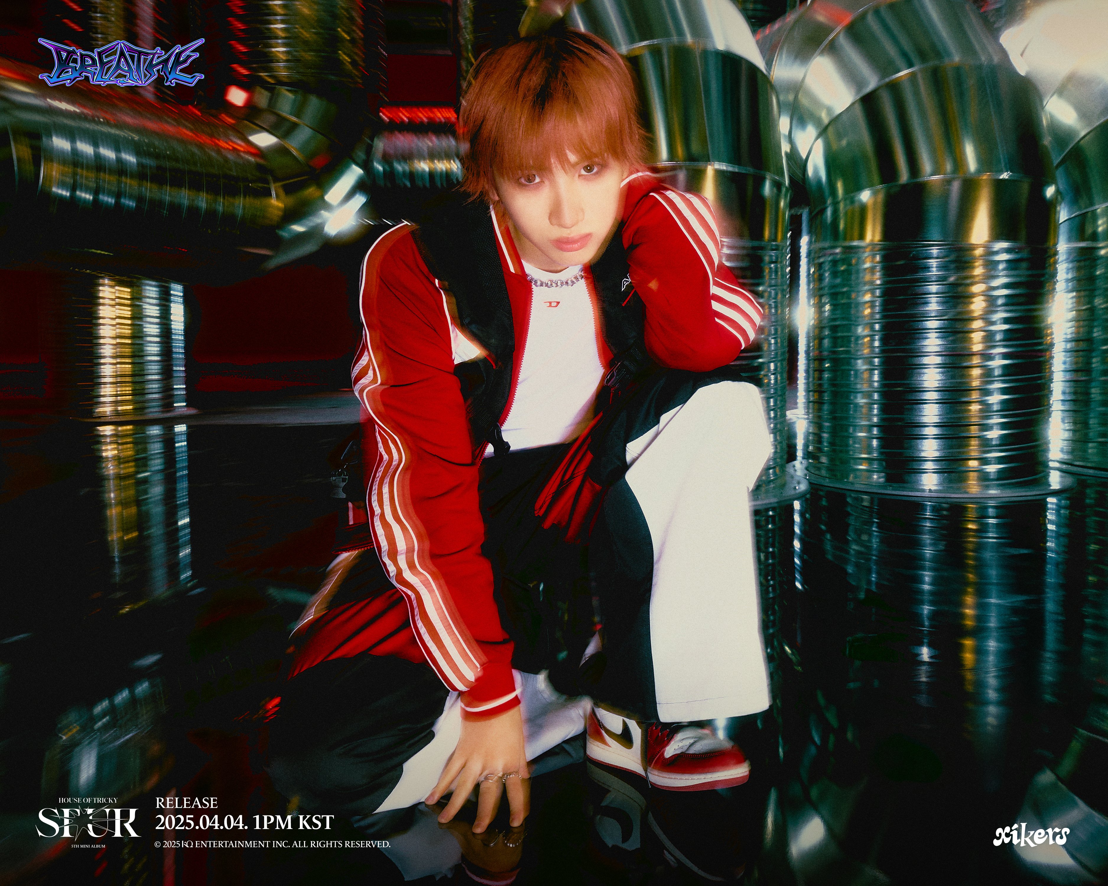 Xikers - 5th Mini Album 'HOUSE OF TRICKY : SPUR' (Concept Photo - BREATHE : Junghoon, Seeun ...