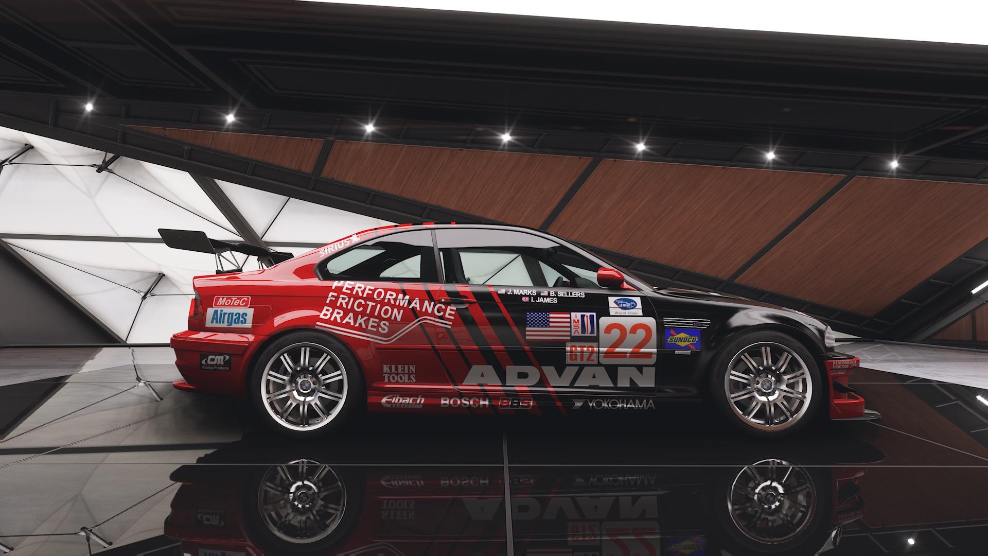 BMW M3 ADVAN GT2 Livery | Scrolller