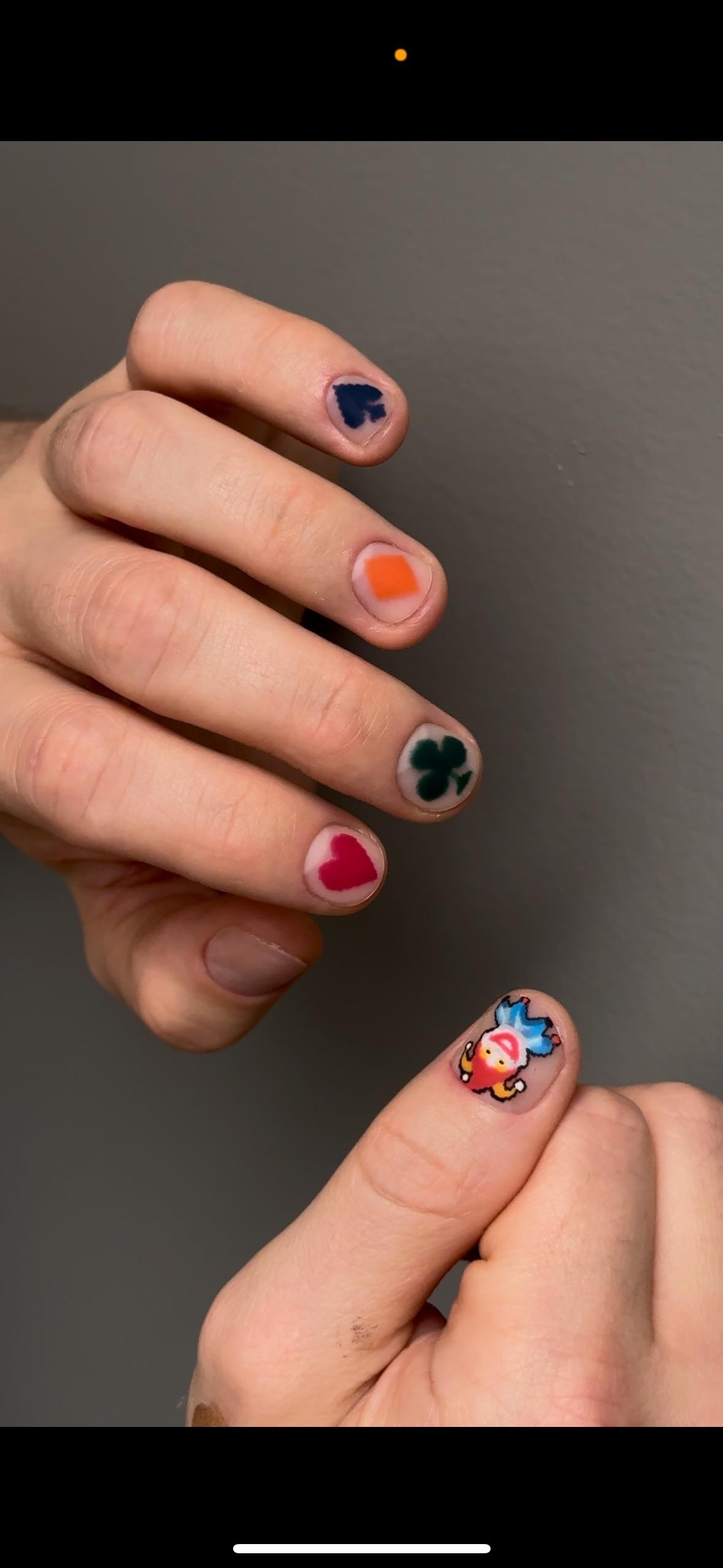 Balatro inspired nail design | Scrolller