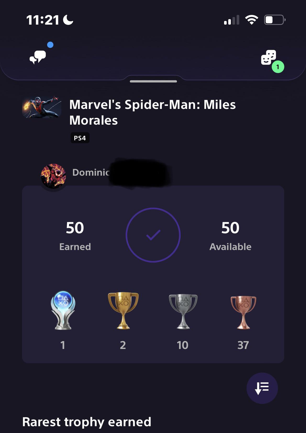 Went back and got the last few trophies I needed | Scrolller