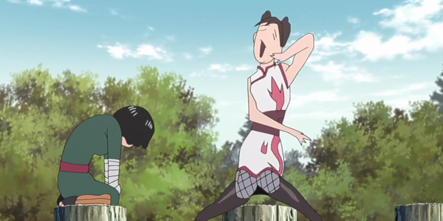 Cursed images of Tenten from wedding arc. | Scrolller