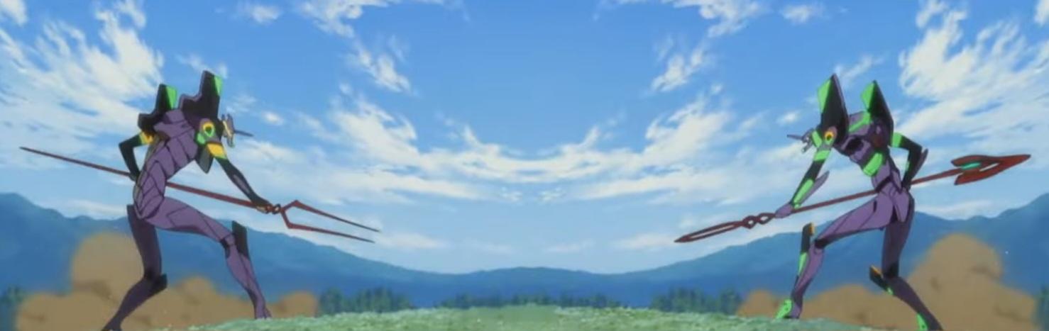 Why does Unit 01 hold the Spear backwards? | Scrolller