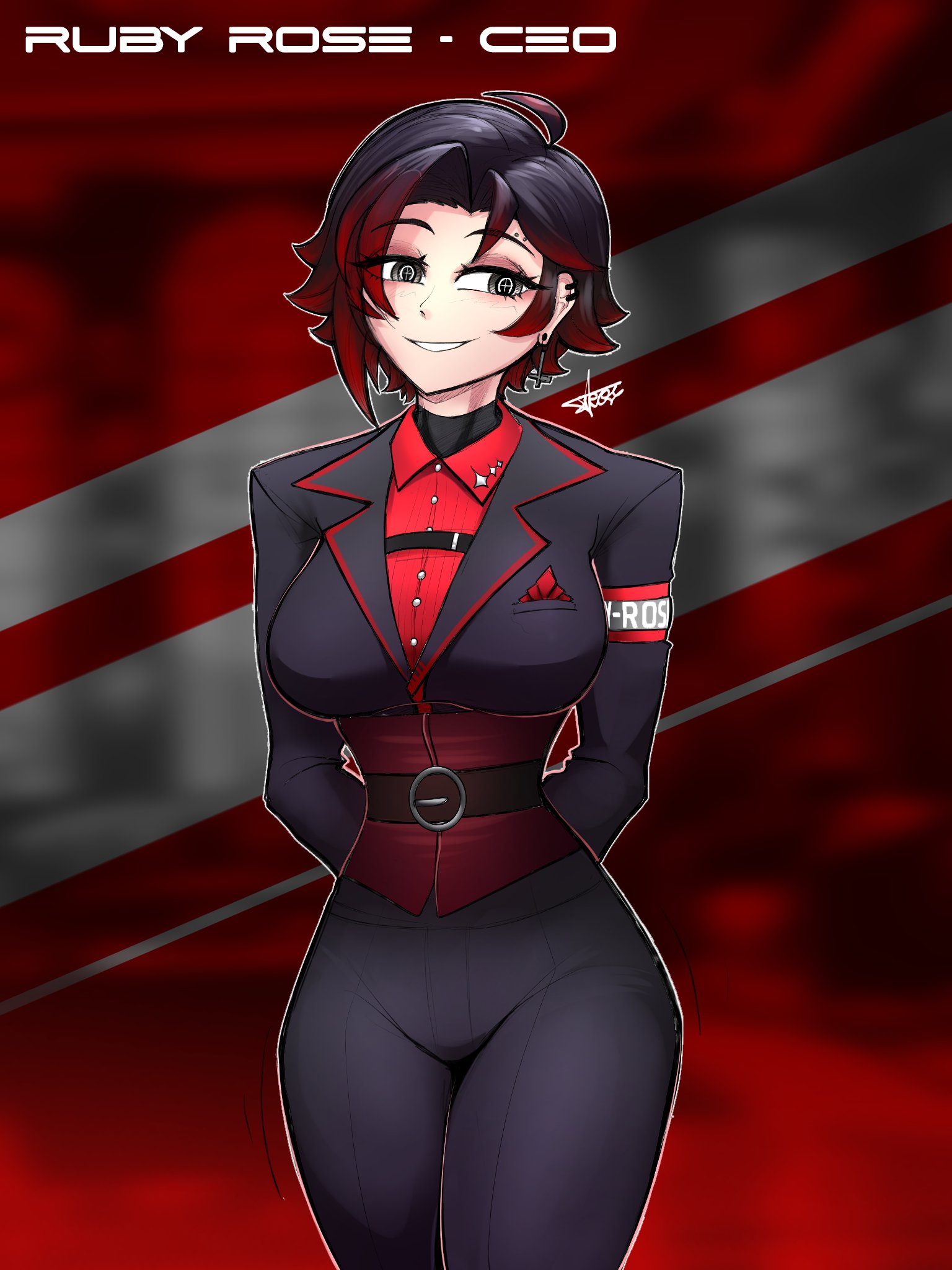 RWBY AU Fanart Idea by SiroApollo. CEO Ruby Rose | Scrolller