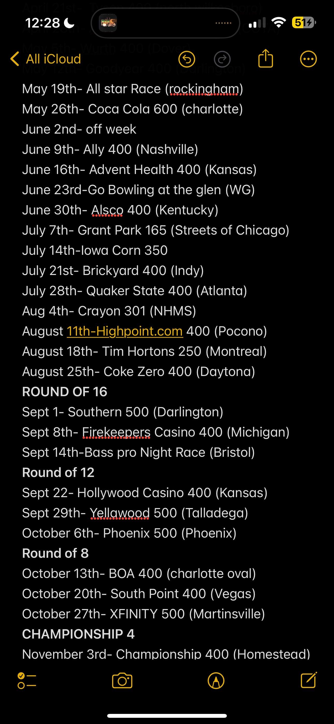 Perfect 2025 schedule | Scrolller
