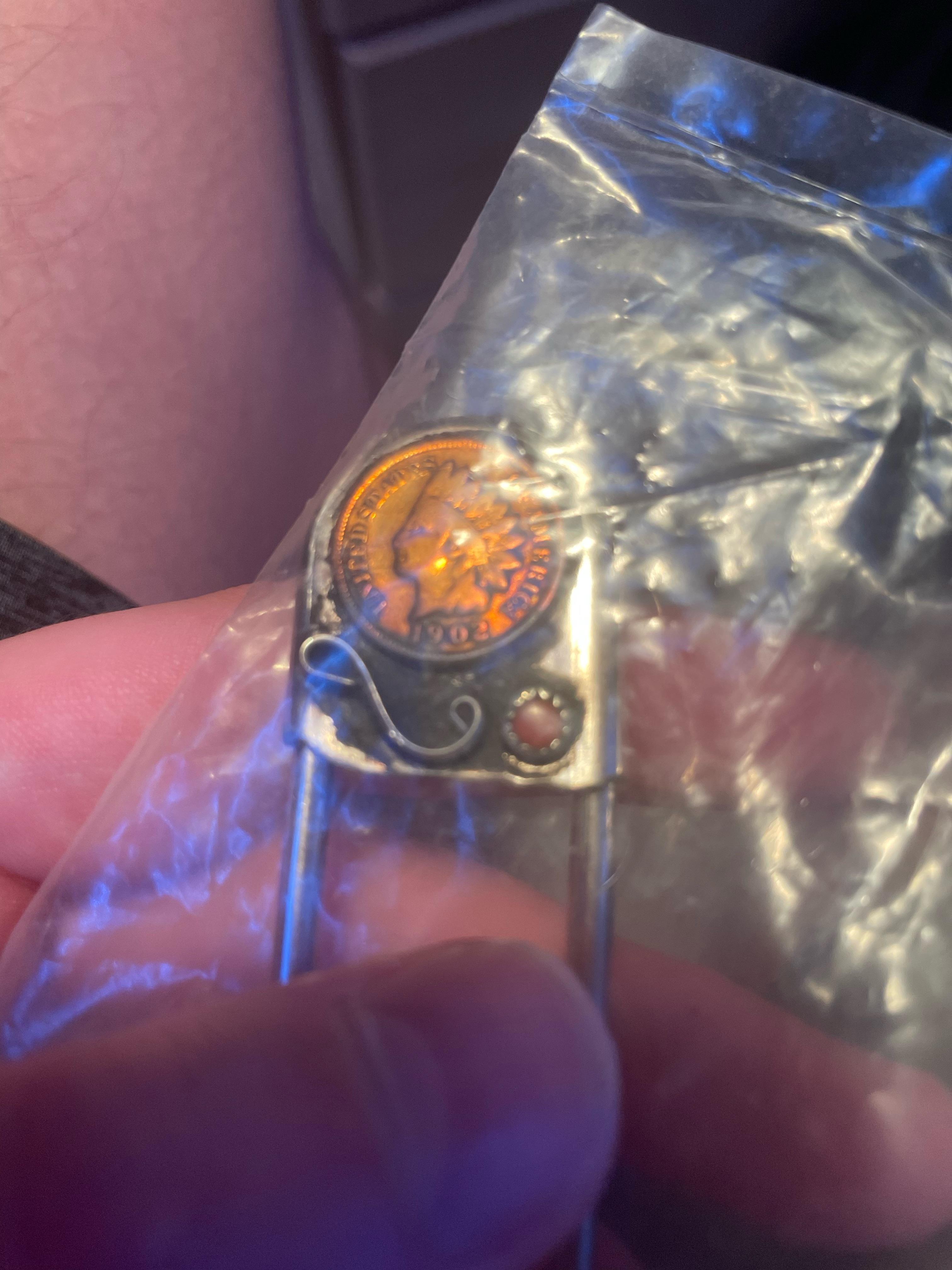 1902 penny safety pin | Scrolller