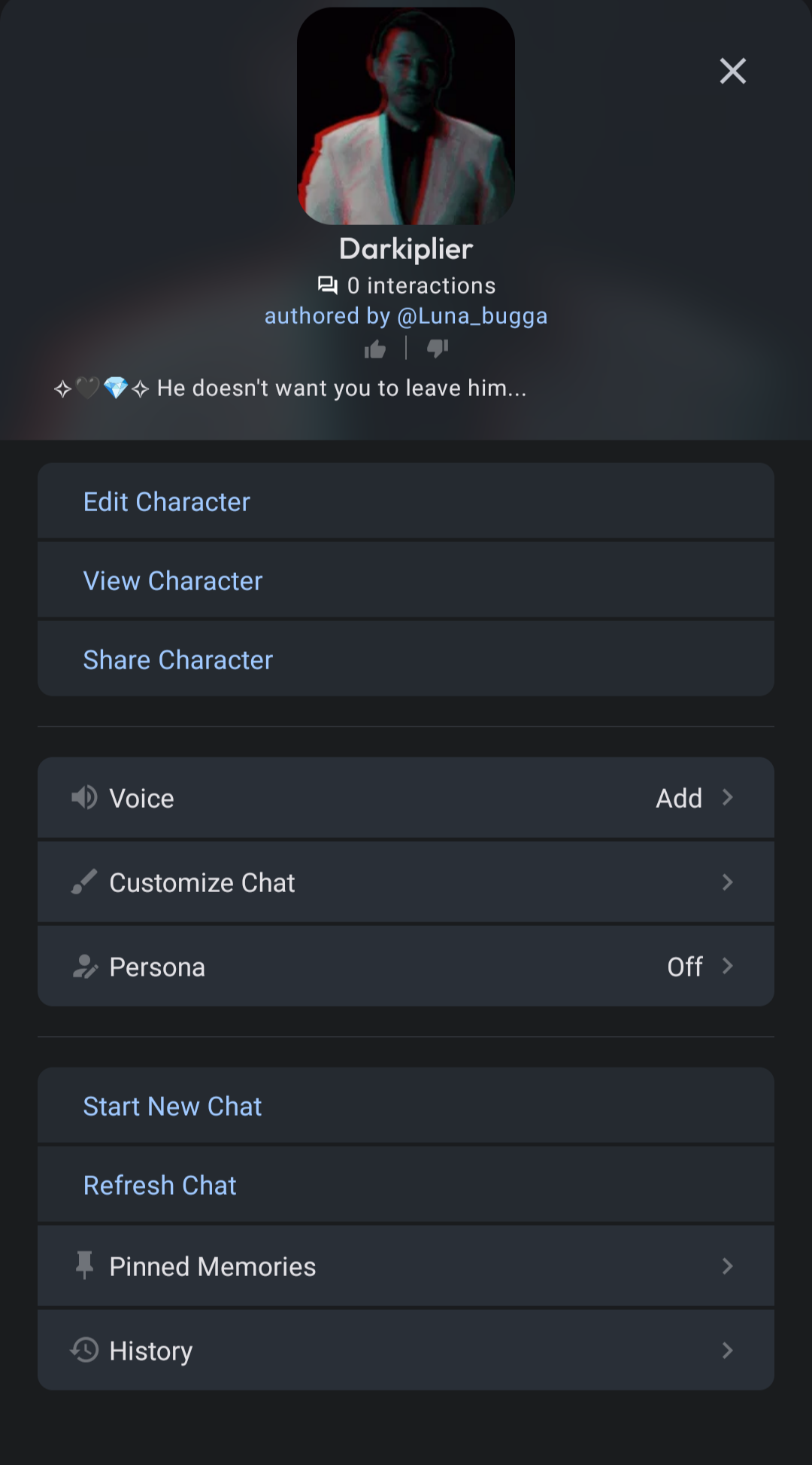 I made a Darkiplier bot :3 | Scrolller