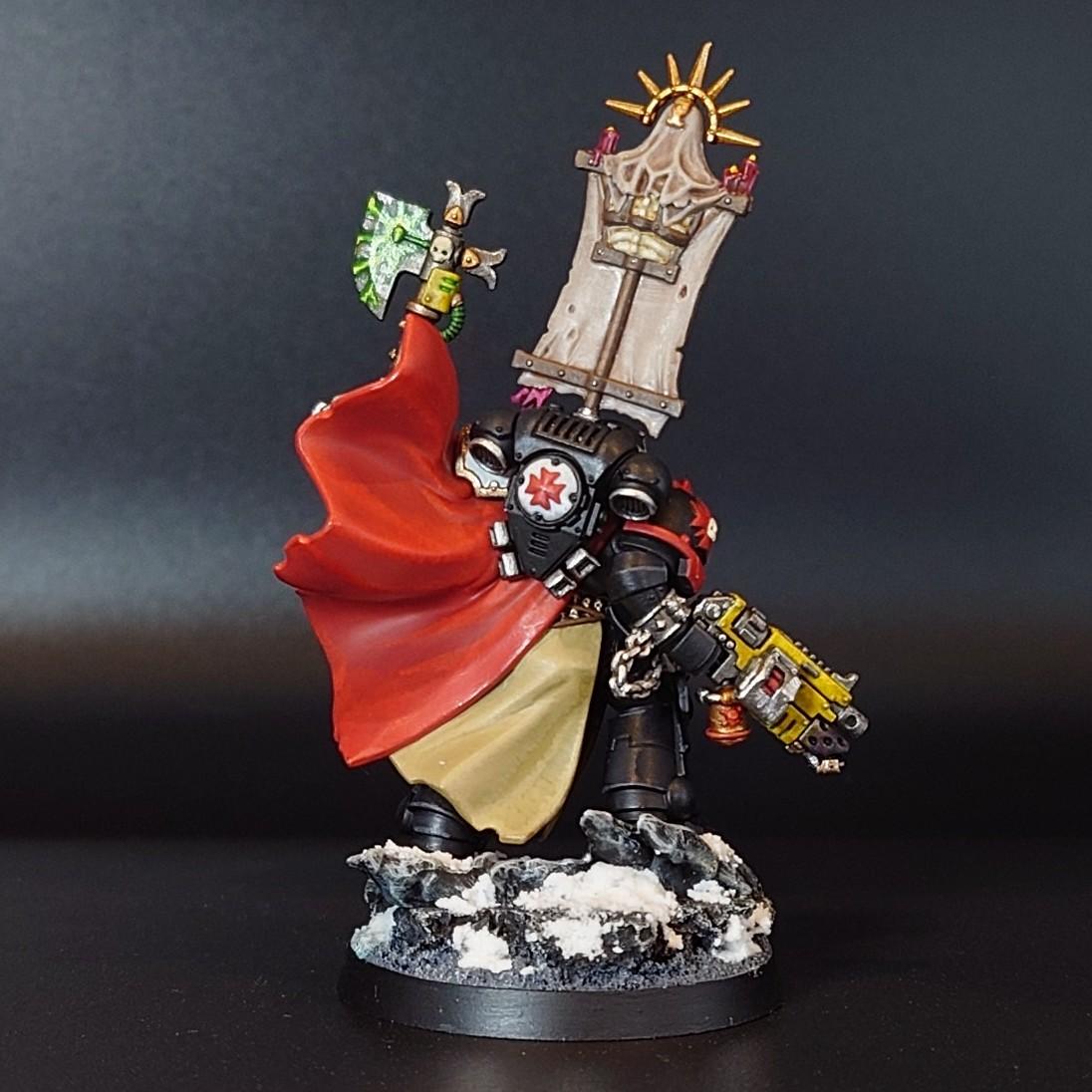 Black Templar marshal. | Scrolller