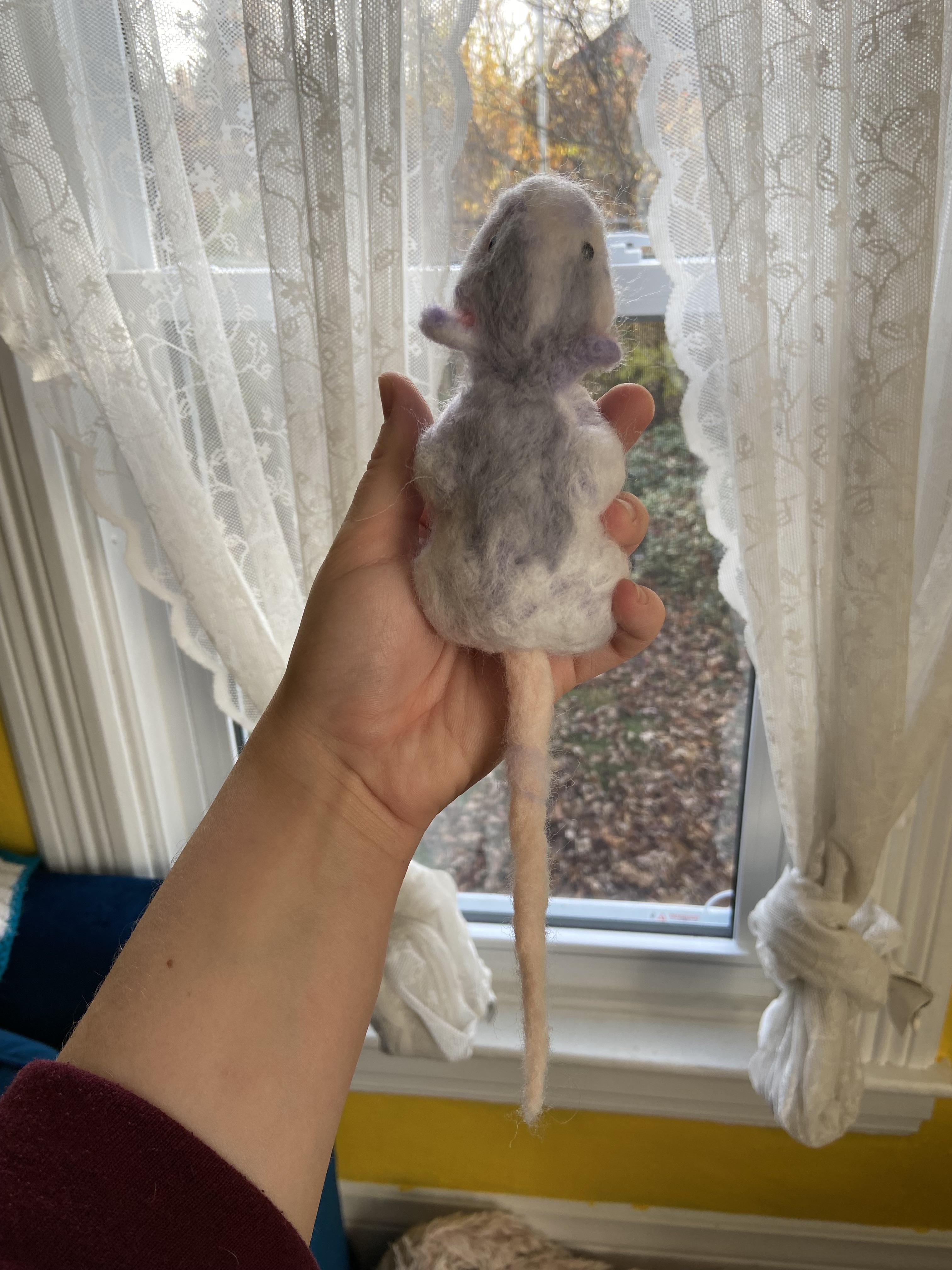Made a needle felted version of my girl cherry 🥺🍒 | Scrolller
