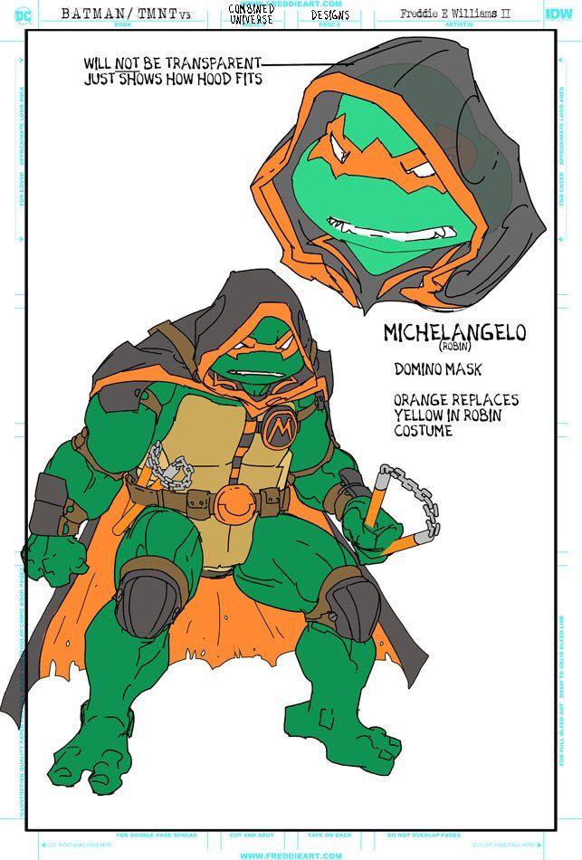 The TMNT as the Batbrothers | Scrolller