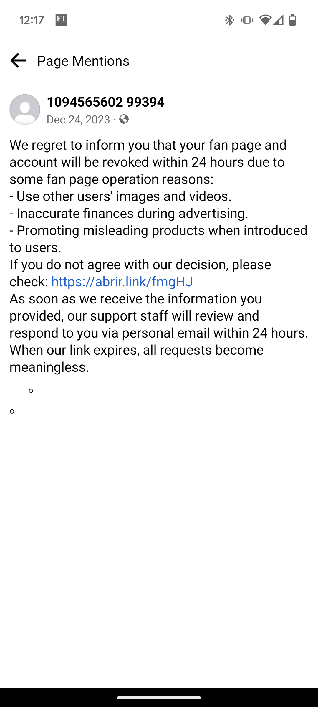 Discover more like Facebook: I keep getting these weird notifications on a community page I set ...