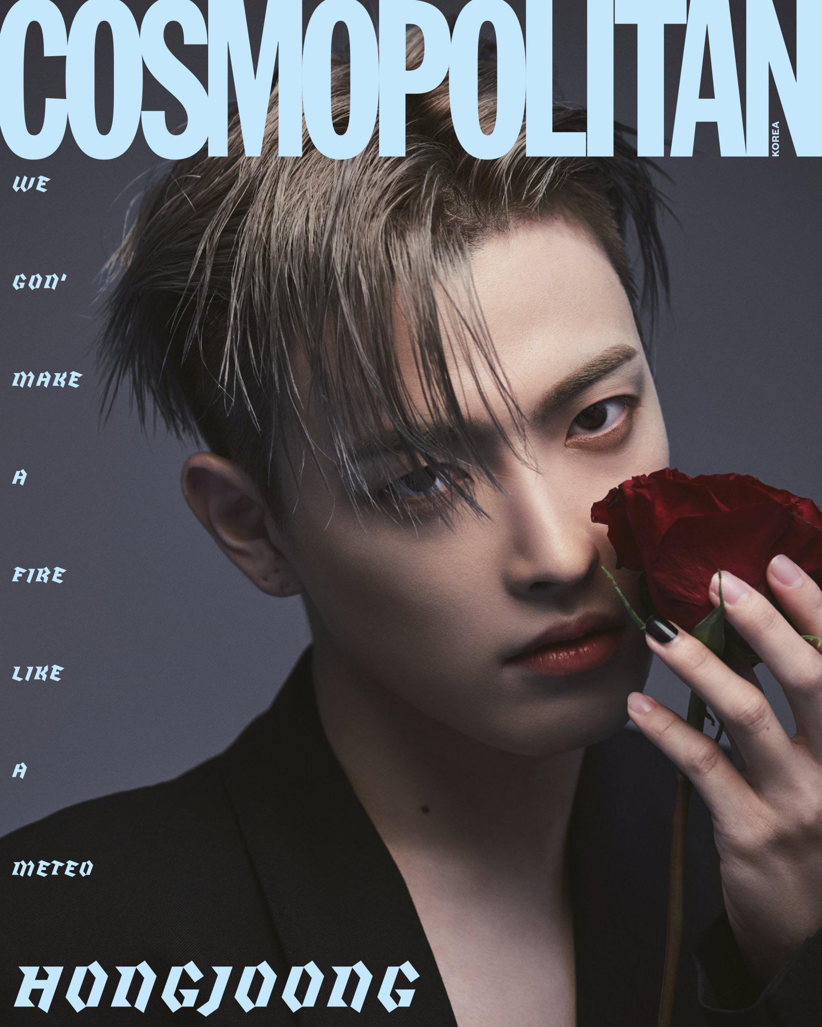 ATEEZ - Cosmopolitan Korea (August Cover Preview - Individual) | Scrolller