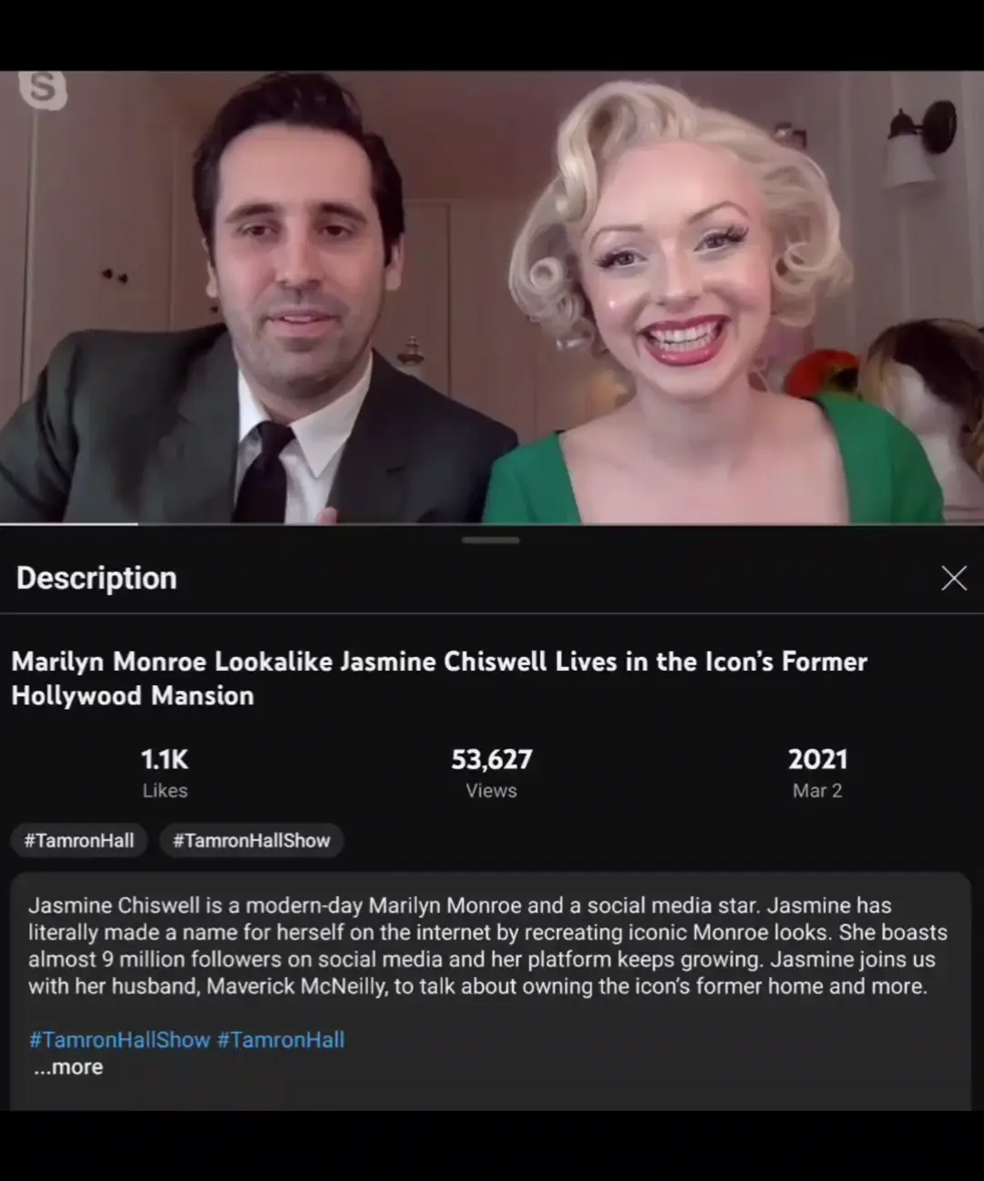 You ever notice how Maverick has never spoken in video about Jasmines voice or her supposedly ...