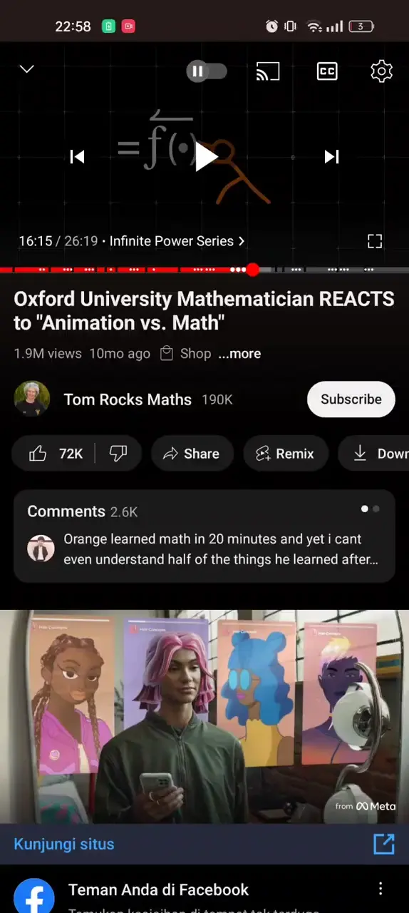 YouTube ads activated by touch on mobile | Scrolller