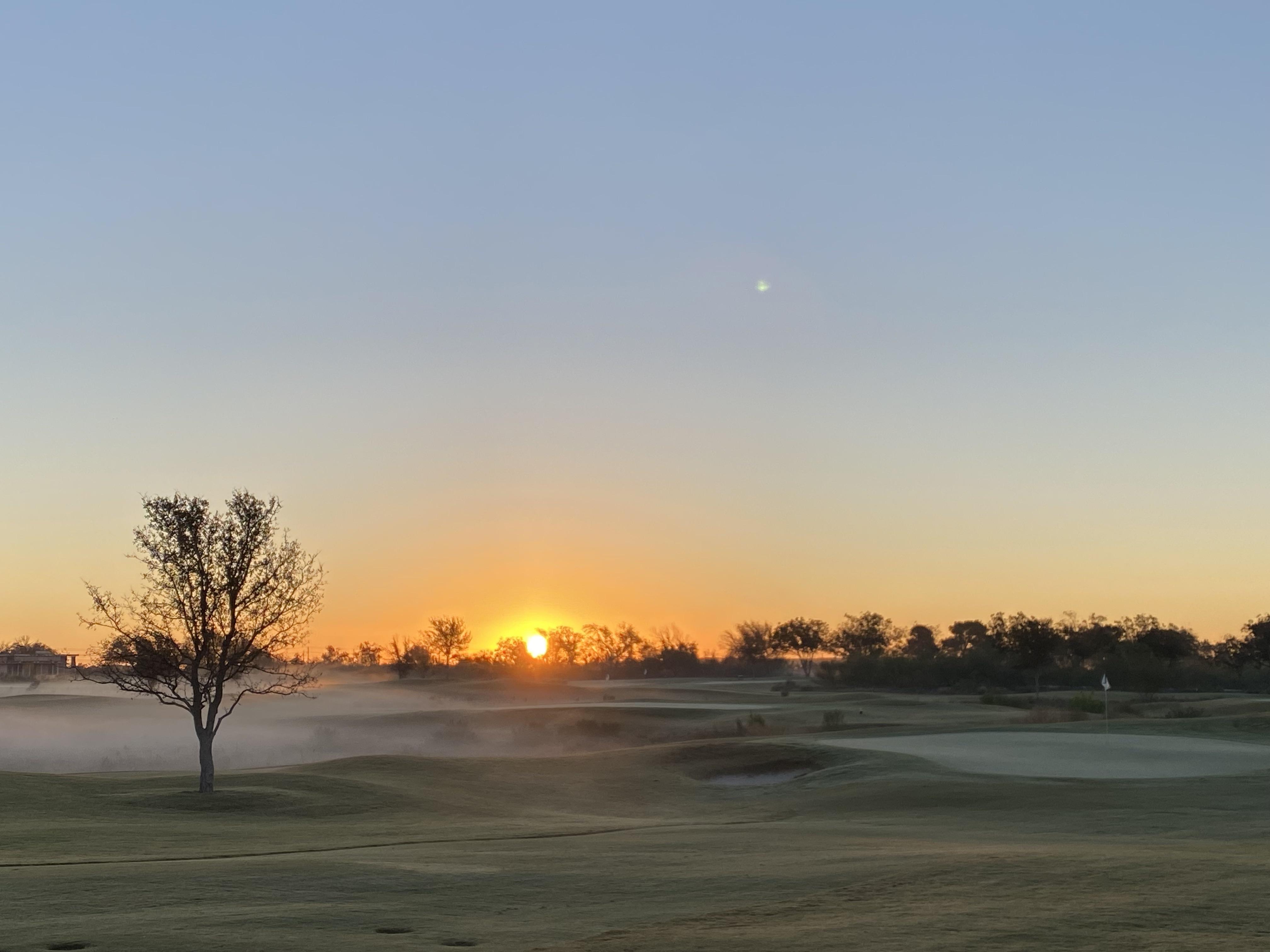 Fog and sunrise. | Scrolller