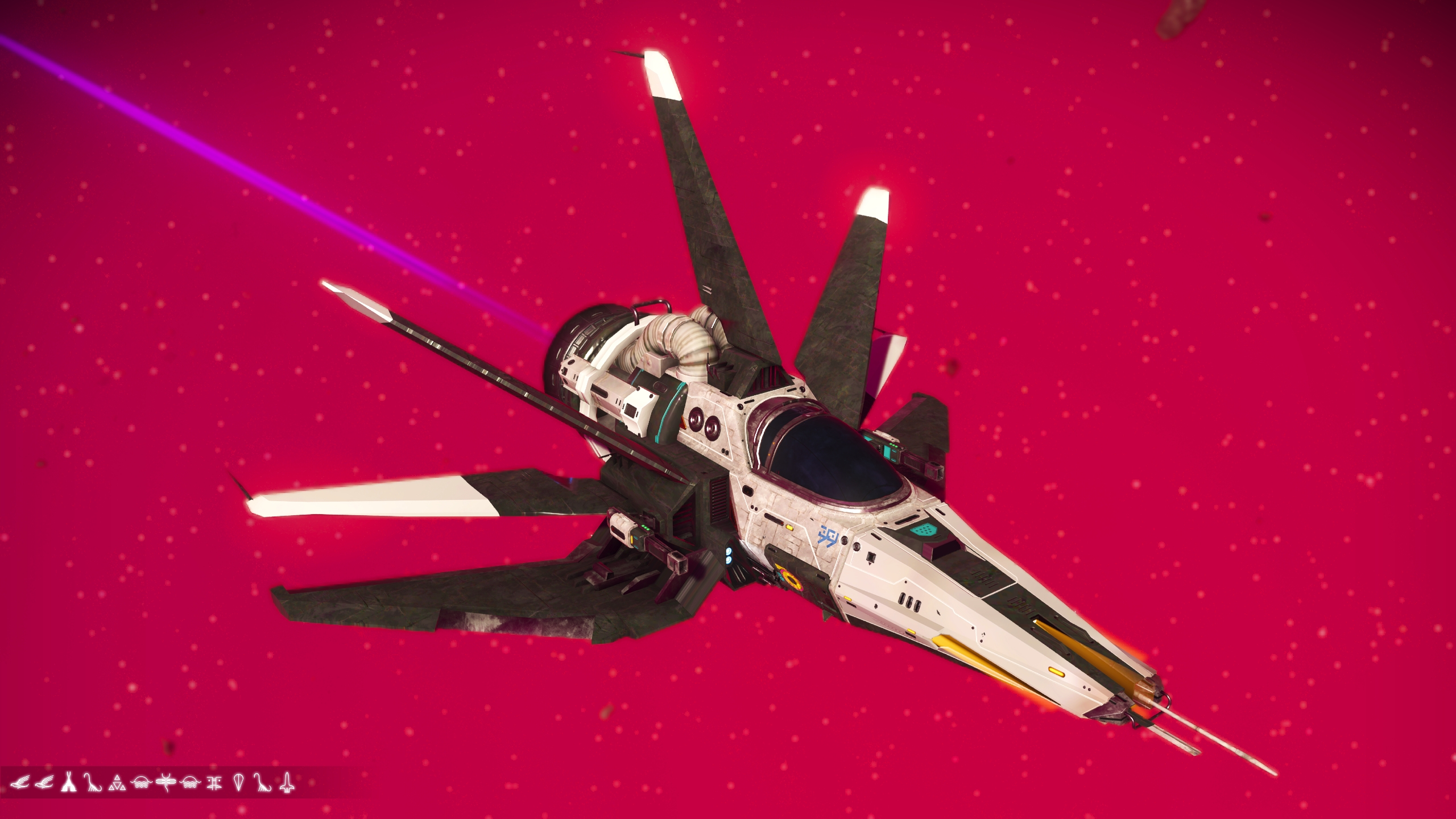 Fabricated Fighter - S SC Layout, Alpha Cockpit, Swept Wings(Full), Mono-Thruster, Euclid, guide ...