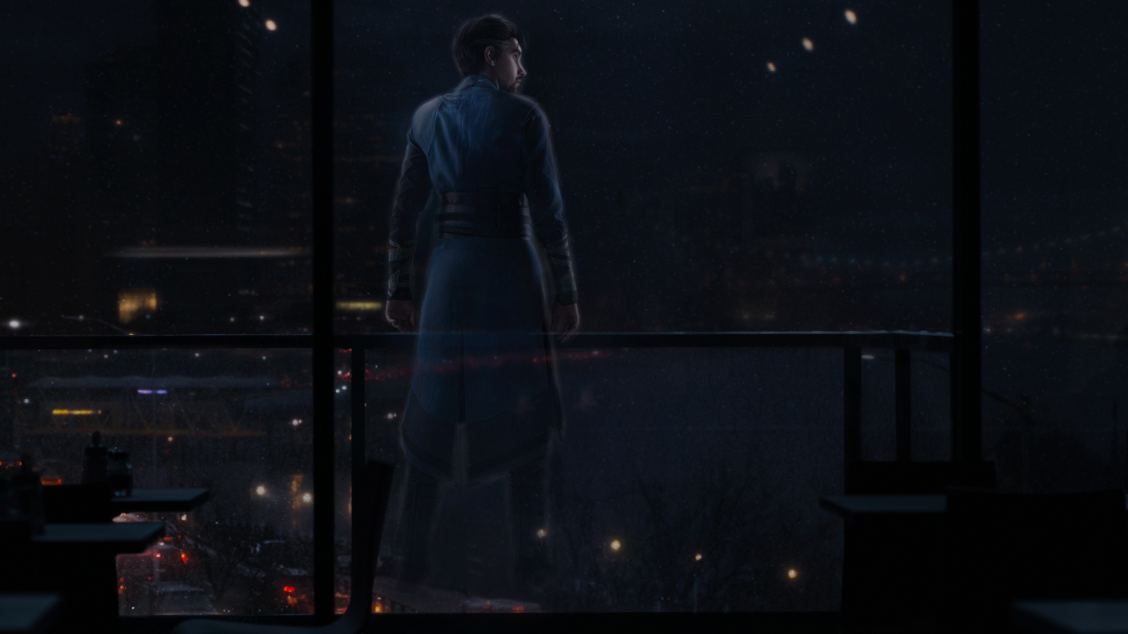 A few pics from my Ancient One cosplay shoot, together with Dalek_Tyler as Dr. Strange | Scrolller