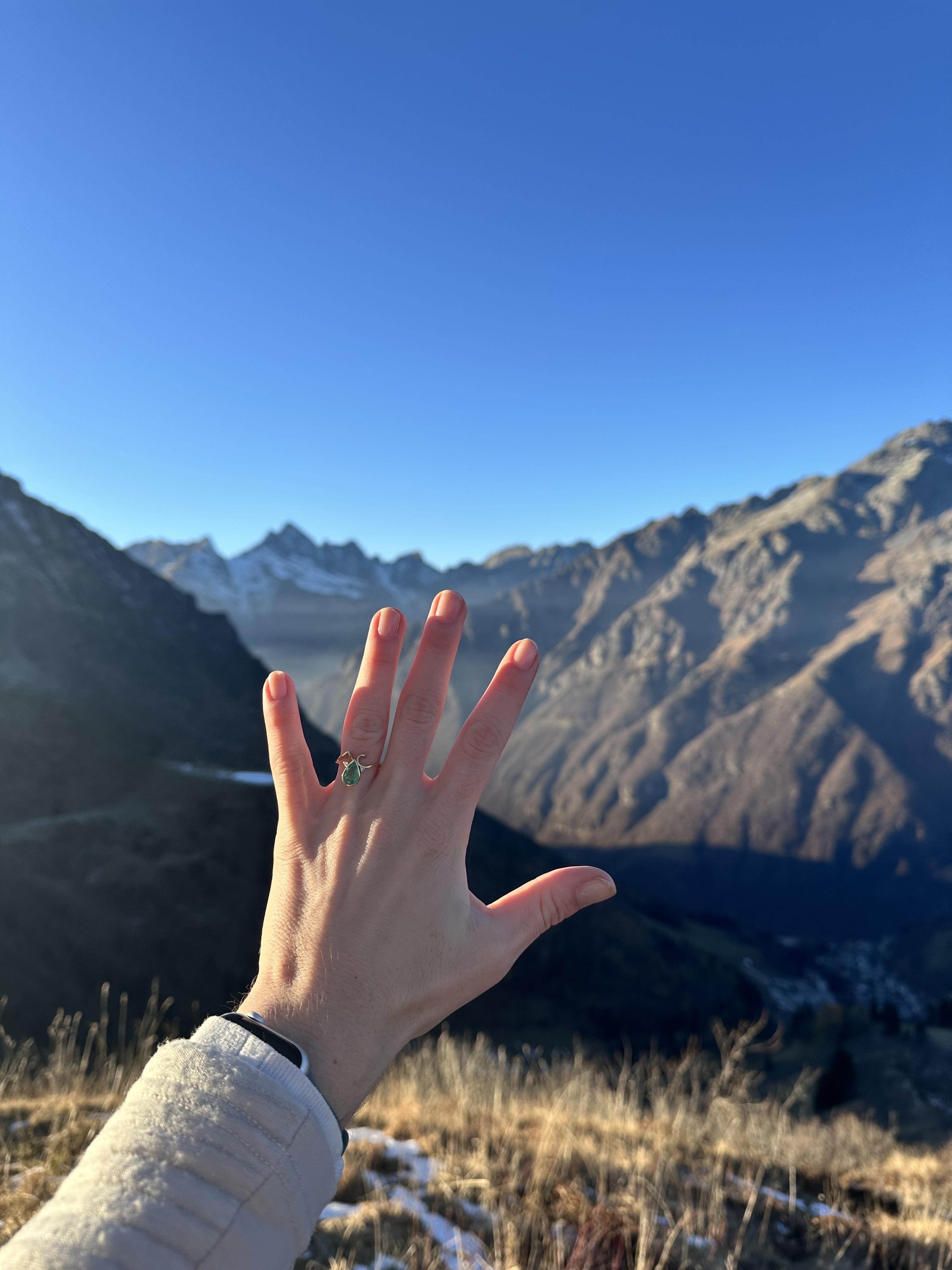 Engaged in the Alps!! | Scrolller