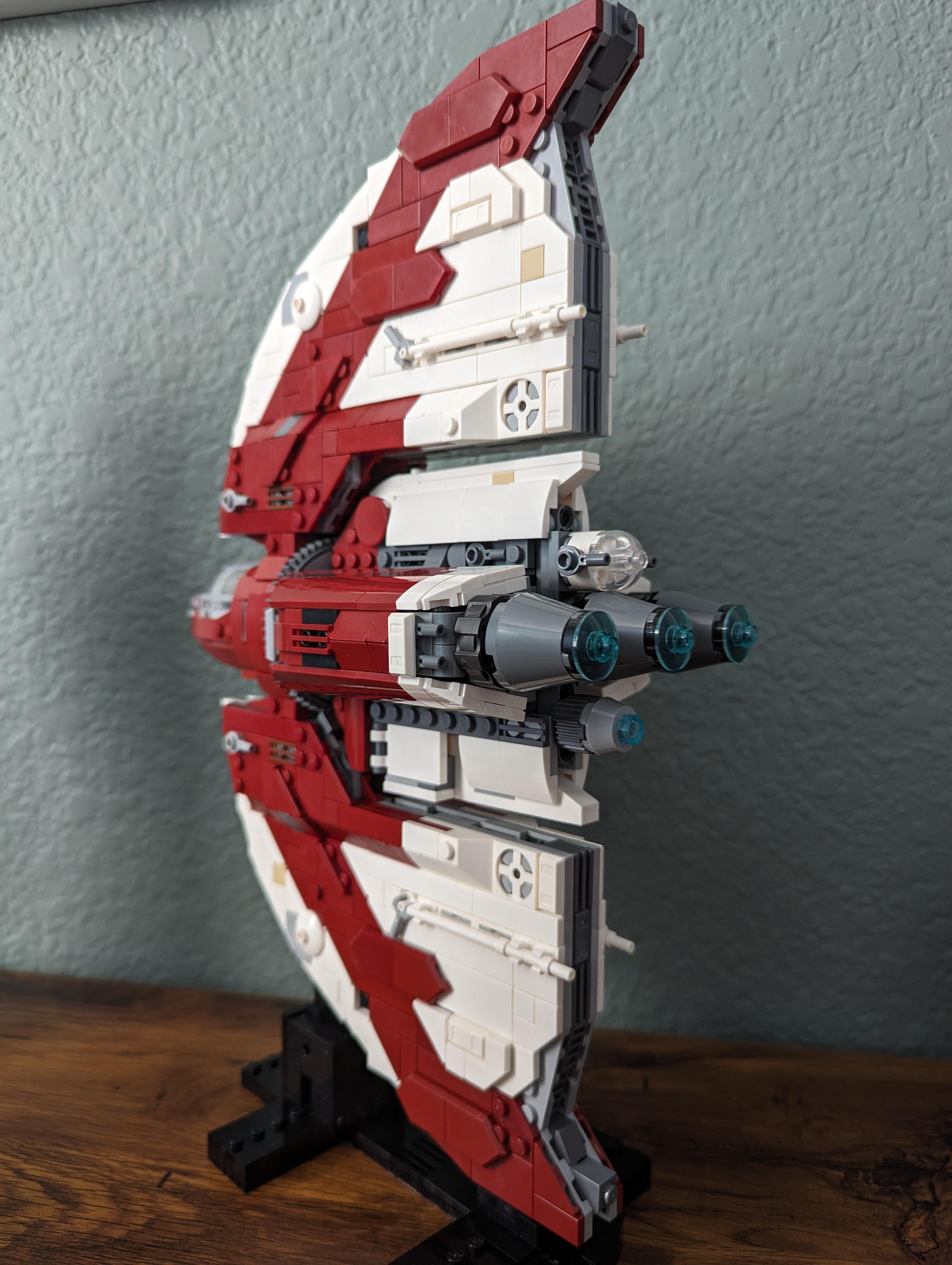 My first foray into Rebrickable - Ahsoka Tano's T-6 Jedi Shuttle (75362 ...