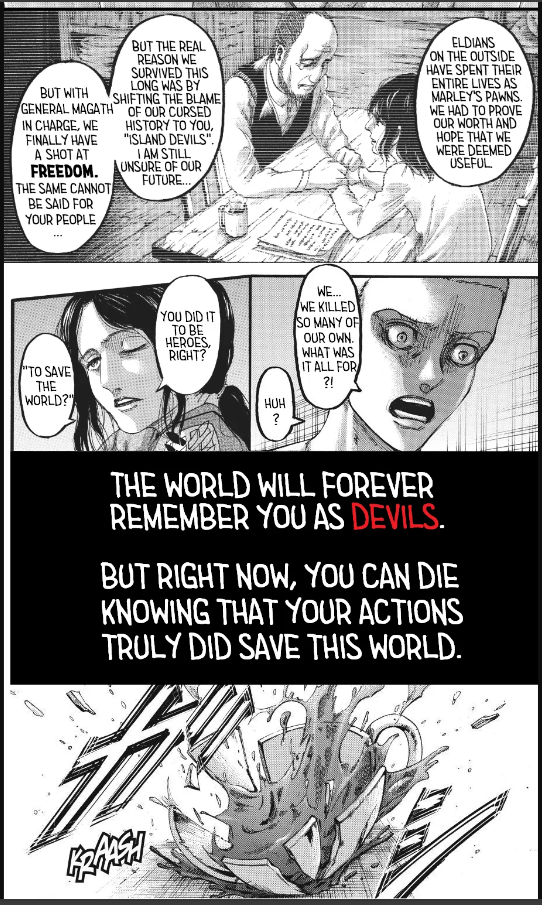 Attack on titan: a more darker and realistic ending. | Scrolller