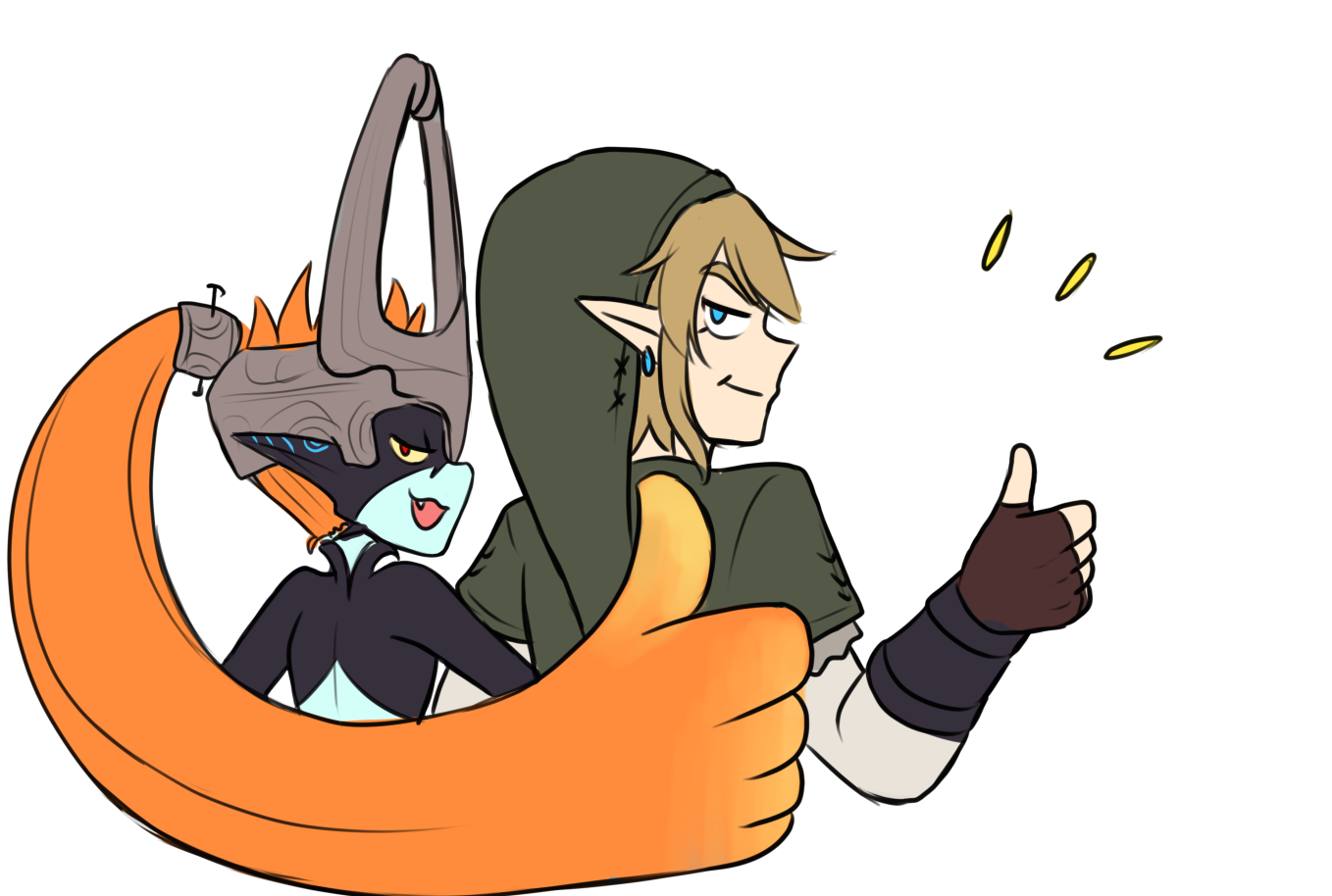[TP] [OC] Here's a compilation of Midna and TwiLink shenanigans | Scrolller