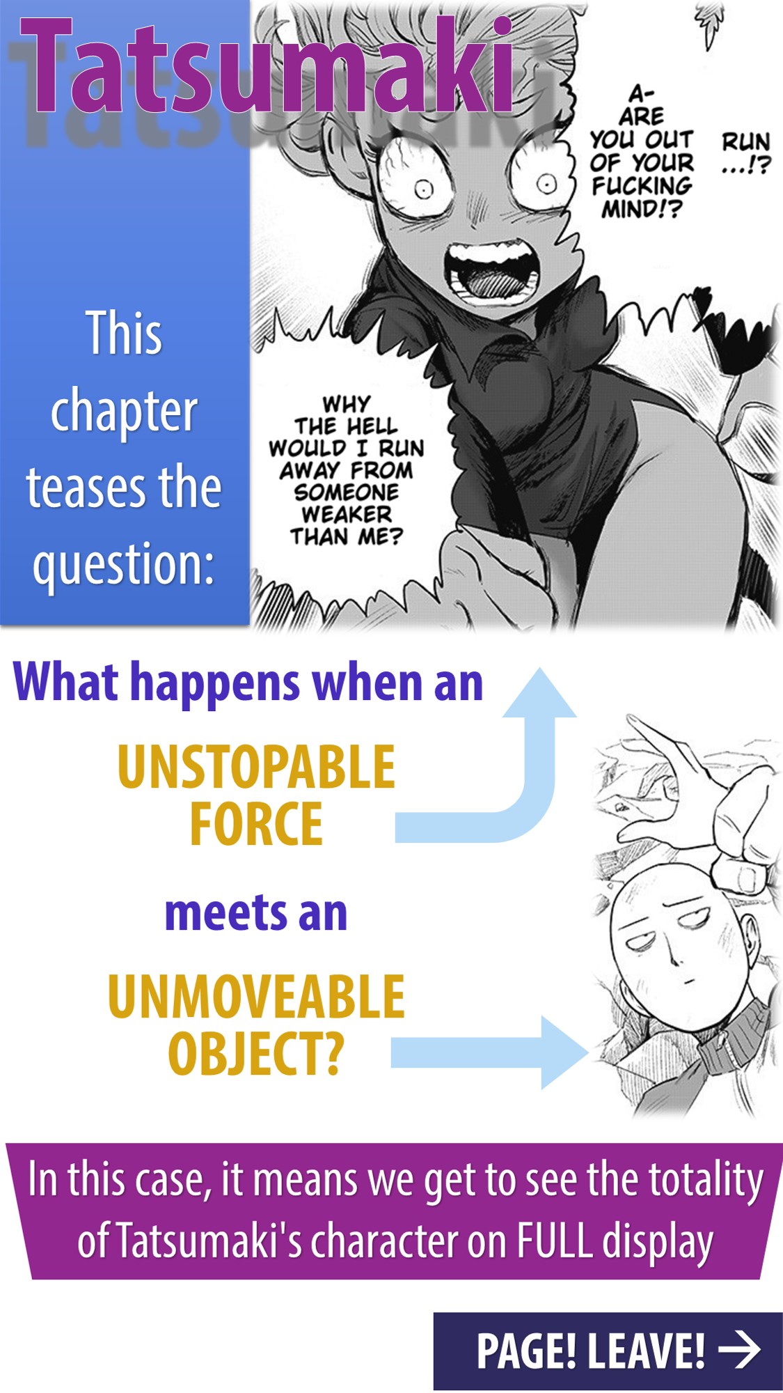 Best Character Moment: OPM Manga Chapter 179 - Witnesses | Scrolller