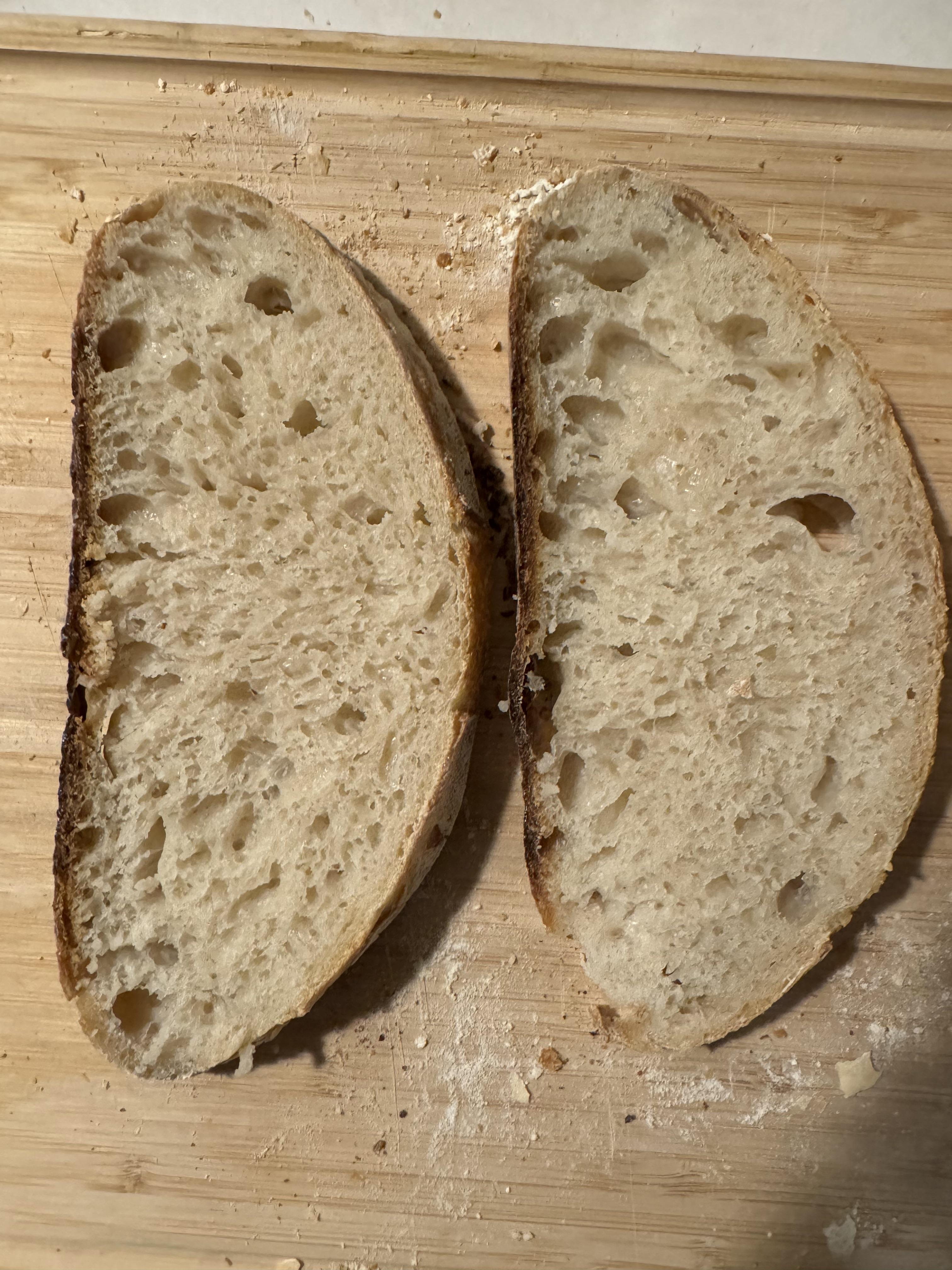 Discover more like Breadit: First sourdough. Crumb was a little chewy/gummy. Ideas on how to ...
