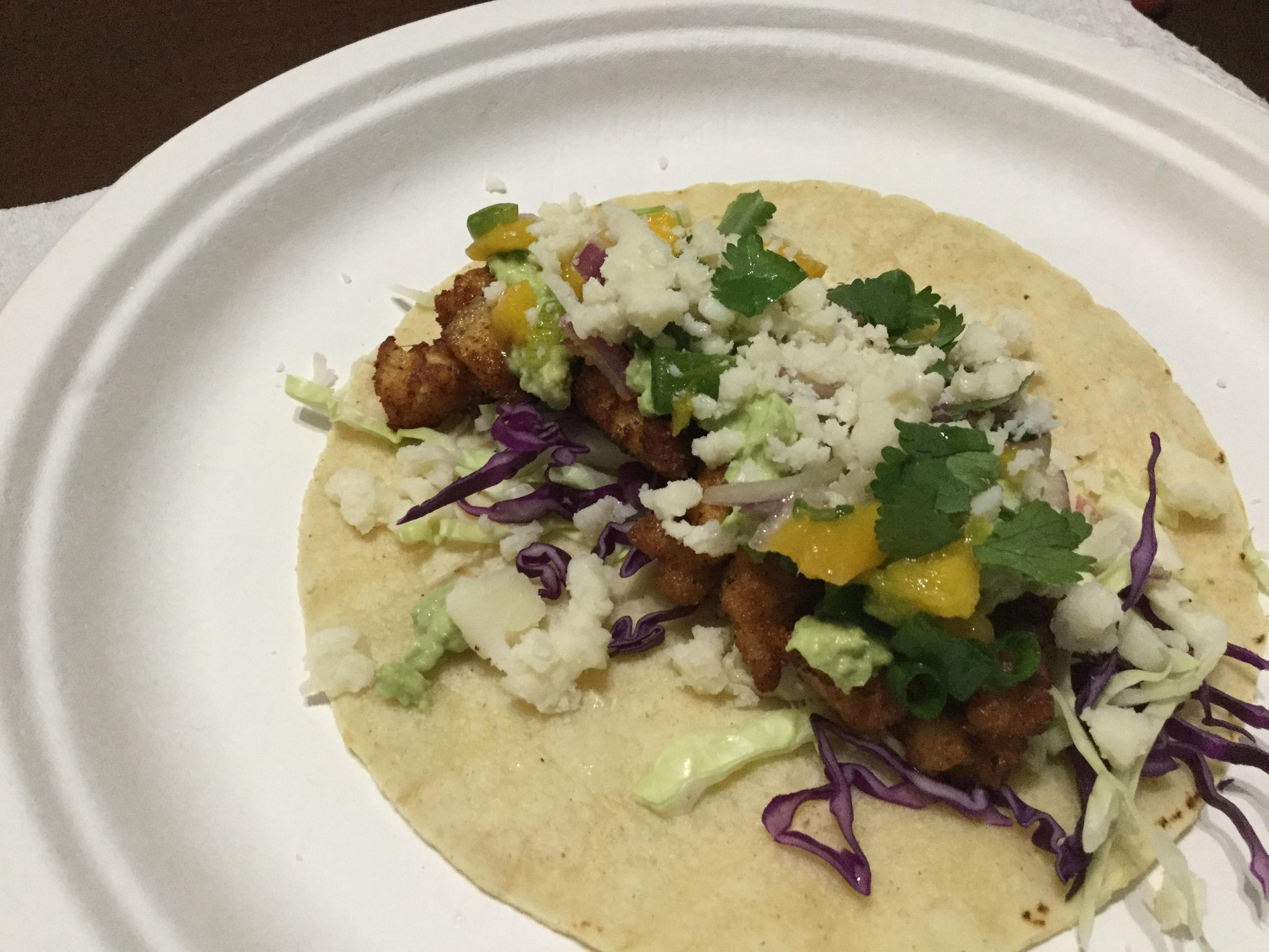 [homemade] Mahi- Mahi tacos with mango salsa | Scrolller