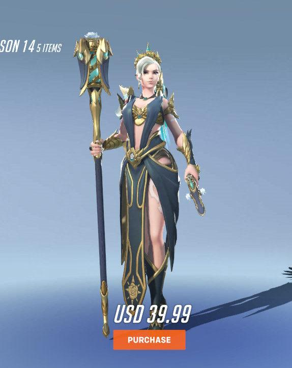 Mercy skin only available in Ultimate BP bundle | Scrolller