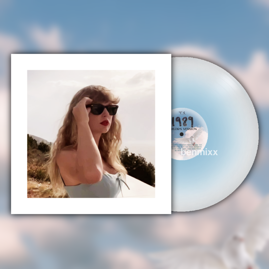 I made these concept vinyls if they were to be rerecorded. Speak Now, 1989, reputation, and ...