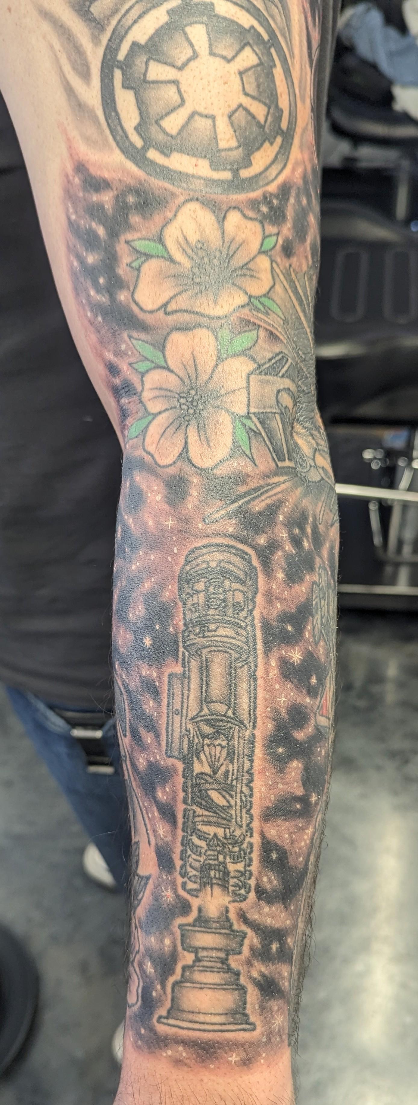 Decided on Starwars theme sleeve, thoughts? | Scrolller