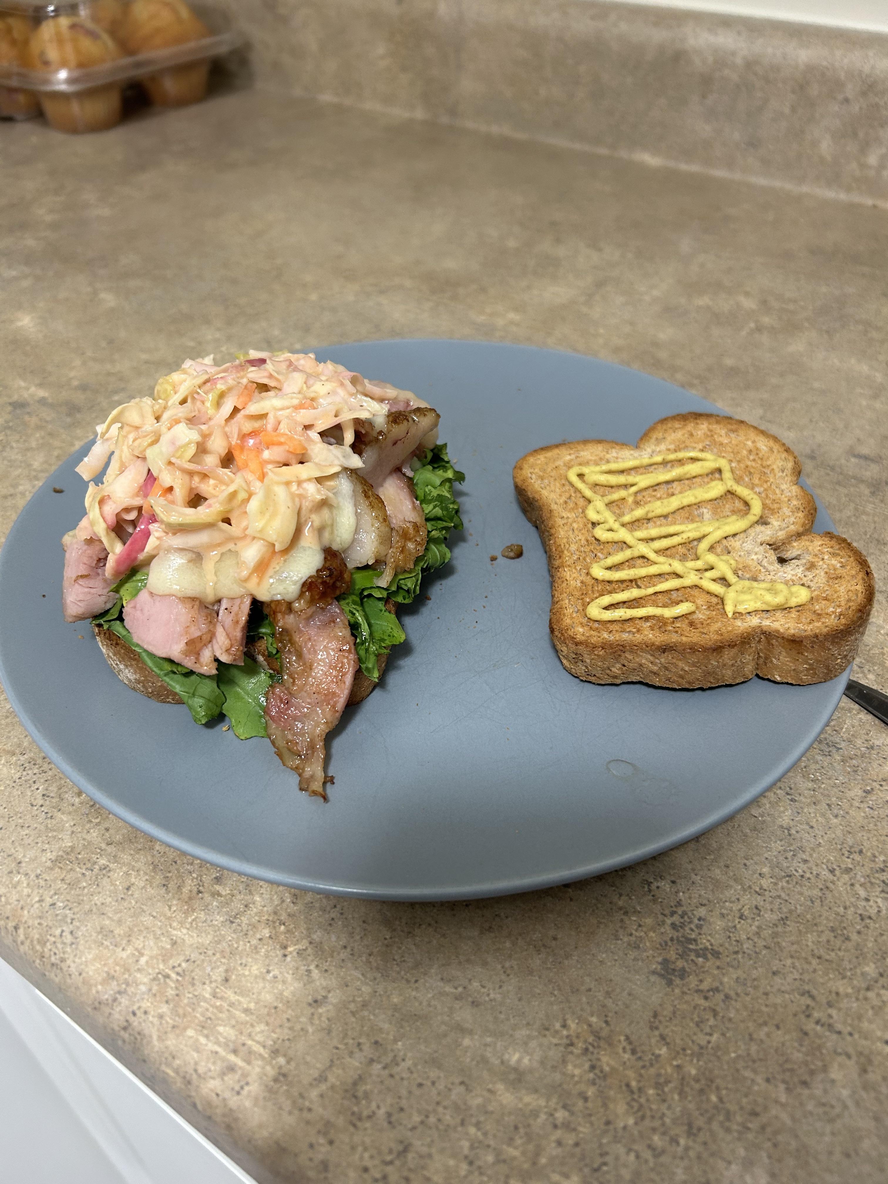 Leftover ham and coleslaw | Scrolller