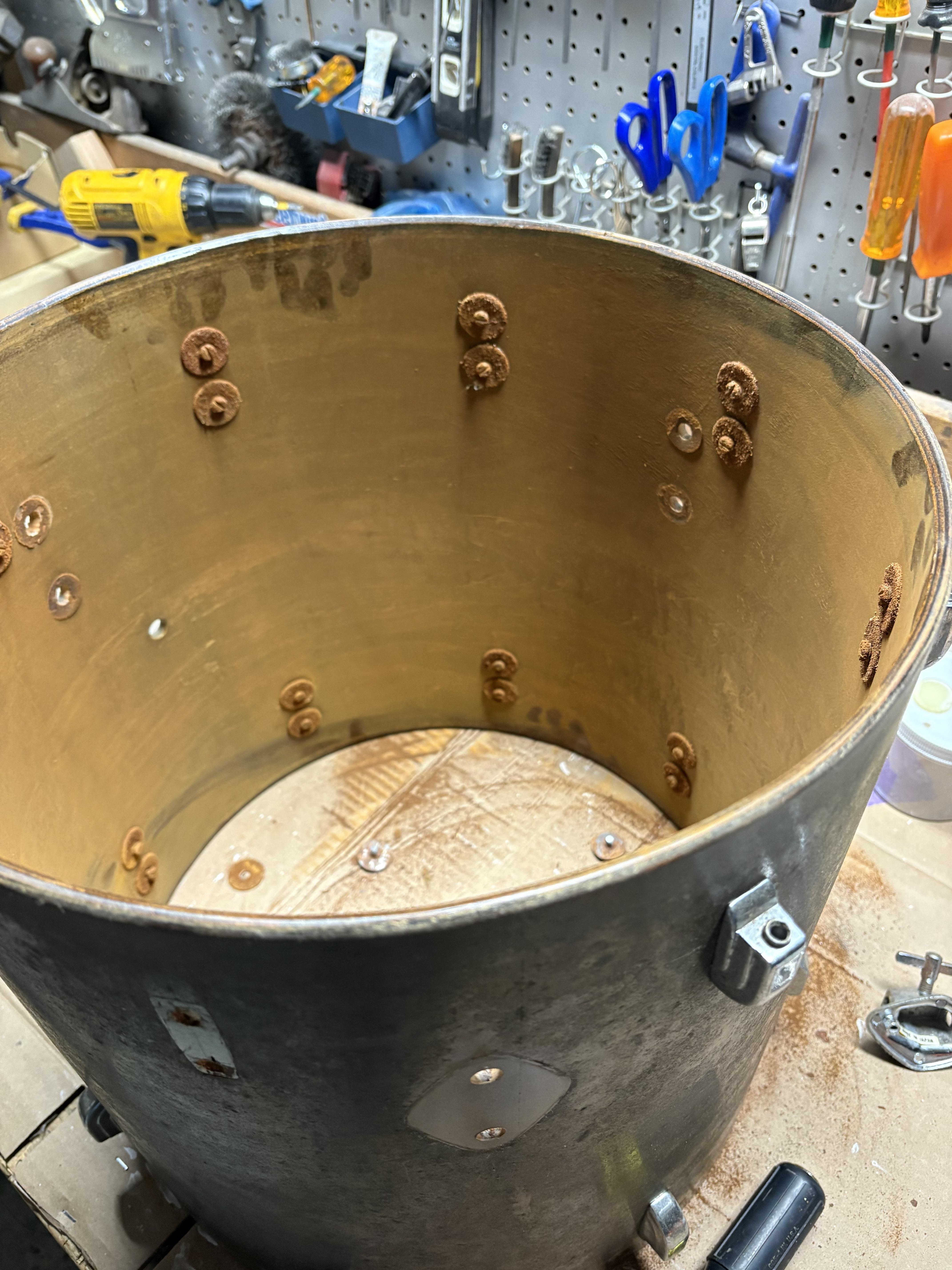 Restored my first drum kit. | Scrolller