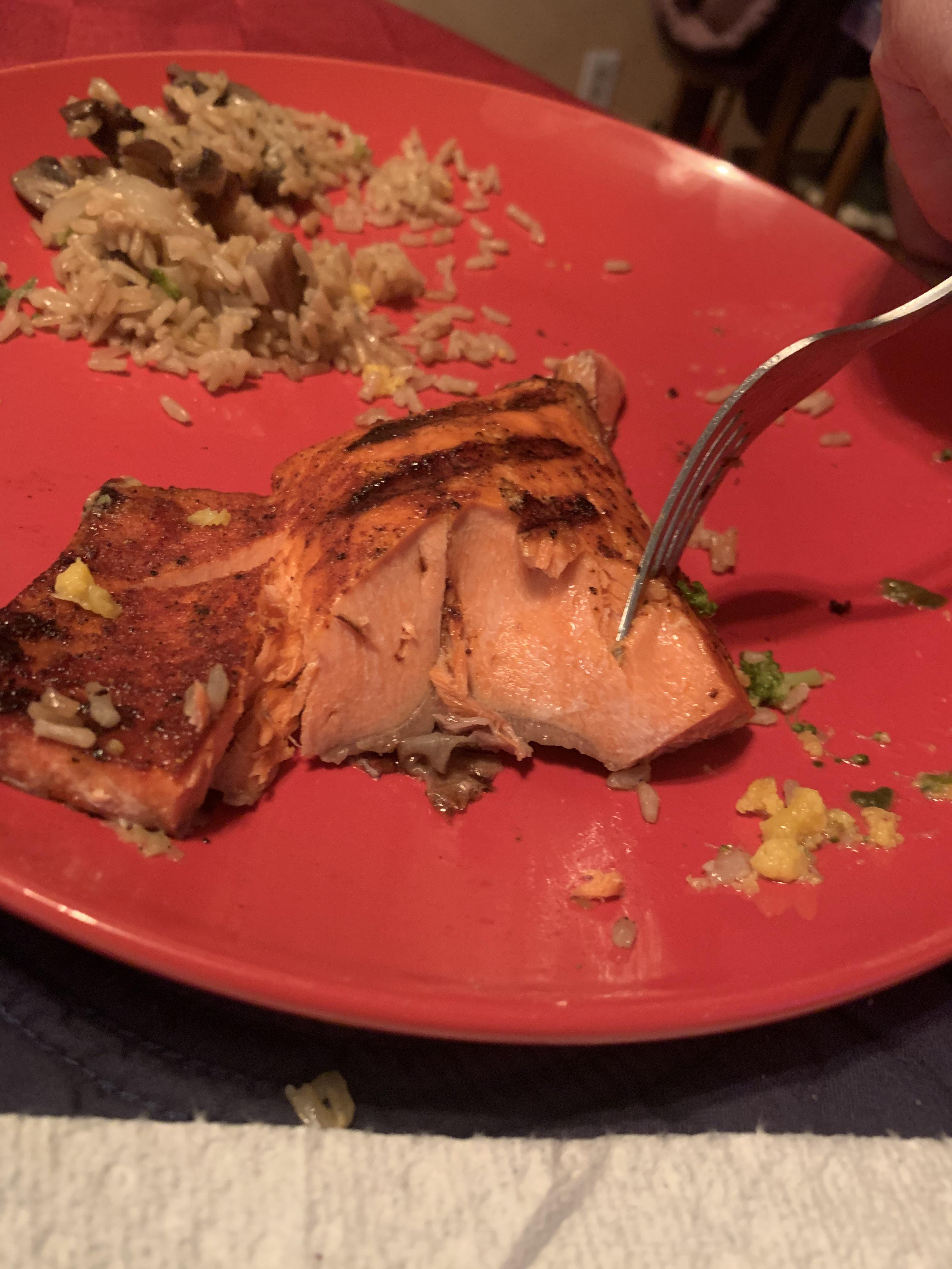 [homemade] grilled salmon | Scrolller