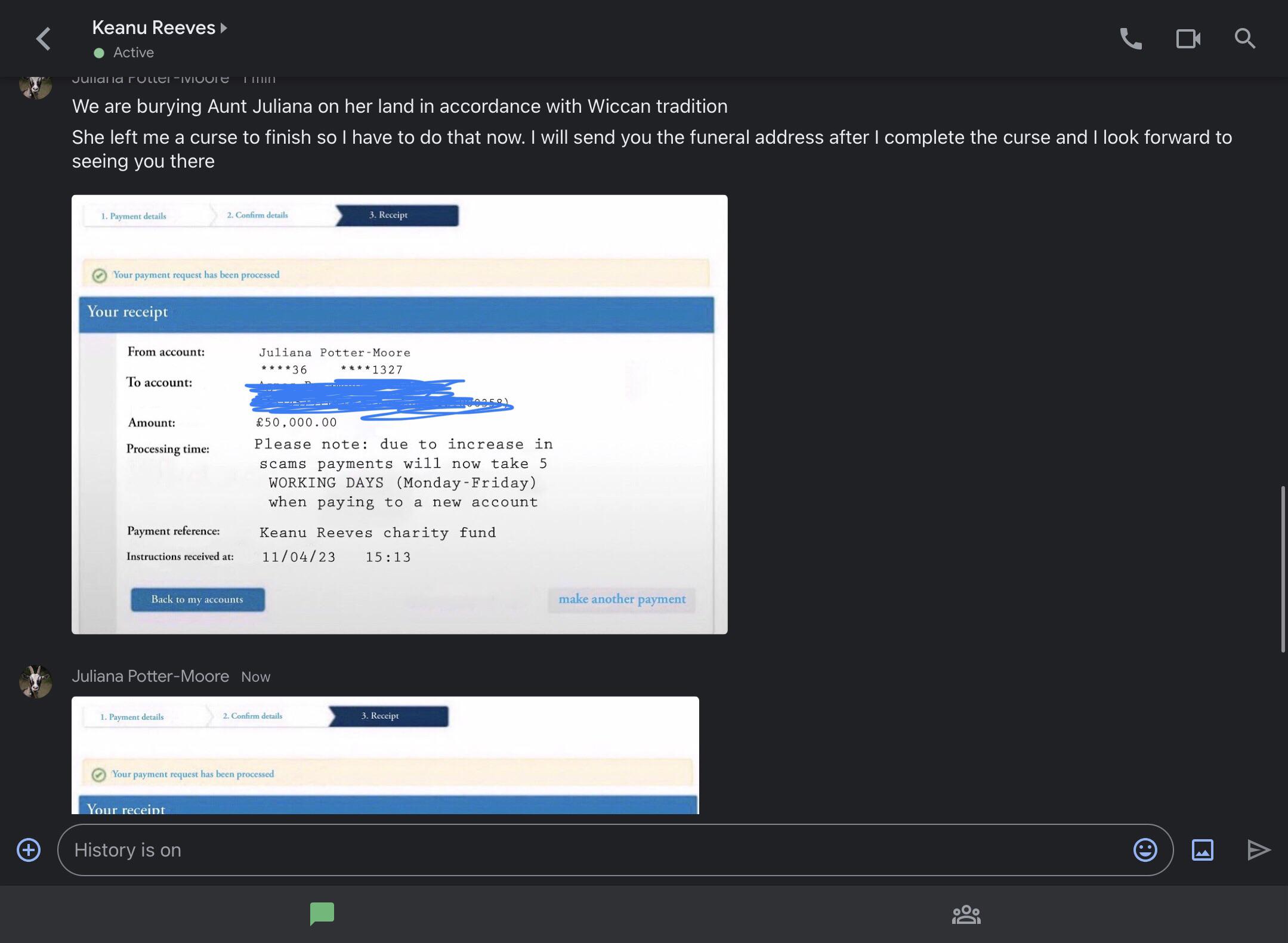 The last Keanu for Juliana Part 11 | Scrolller