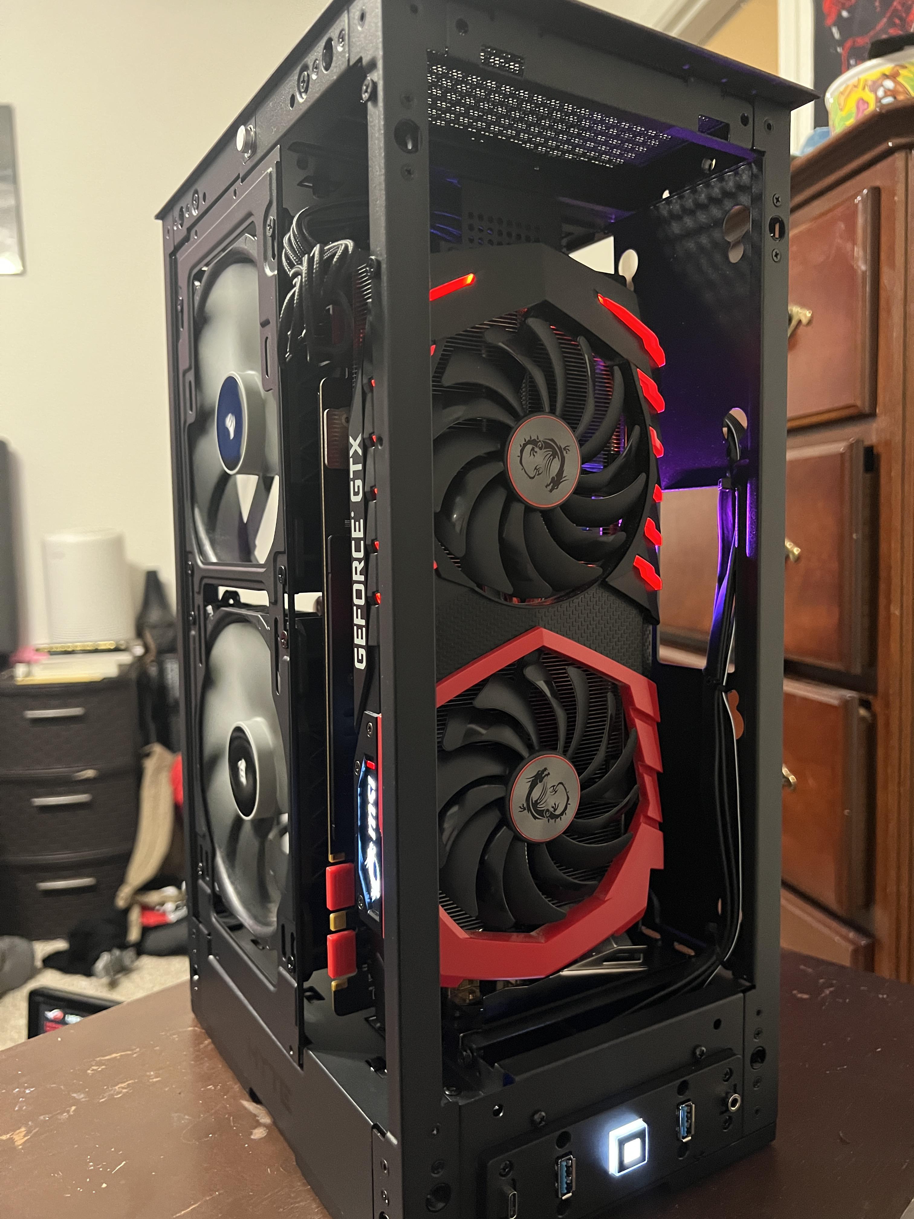 I built a travel PC out of parts from my main rig that I updated. Specs in the comments! | Scrolller