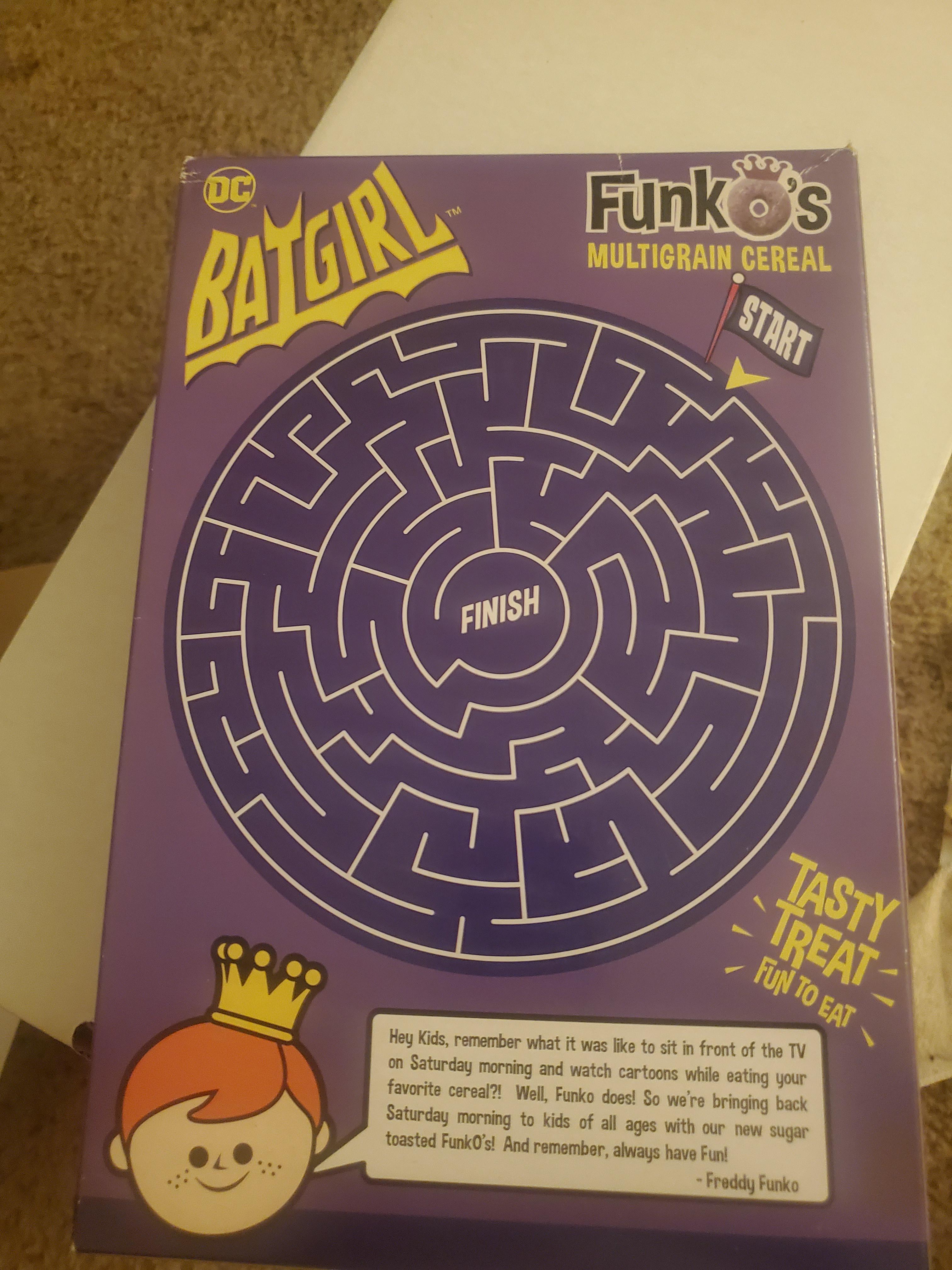 Batgirl Cereal Scrolller