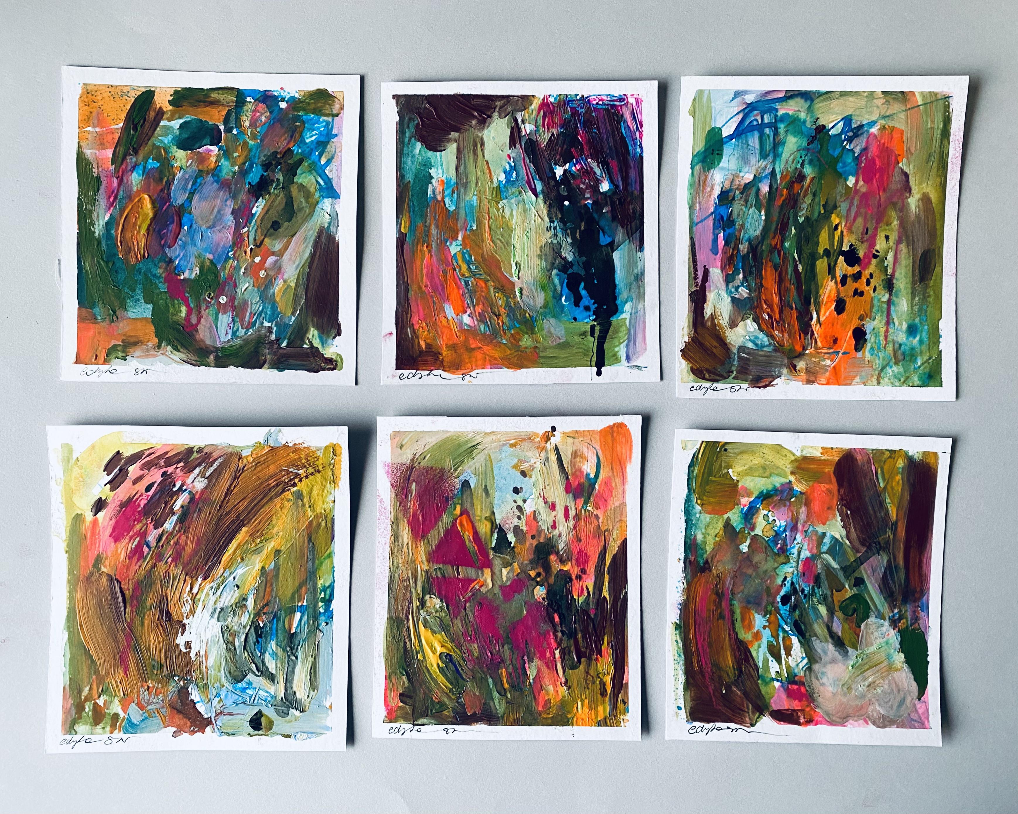 Set of tiny abstract pieces | Scrolller