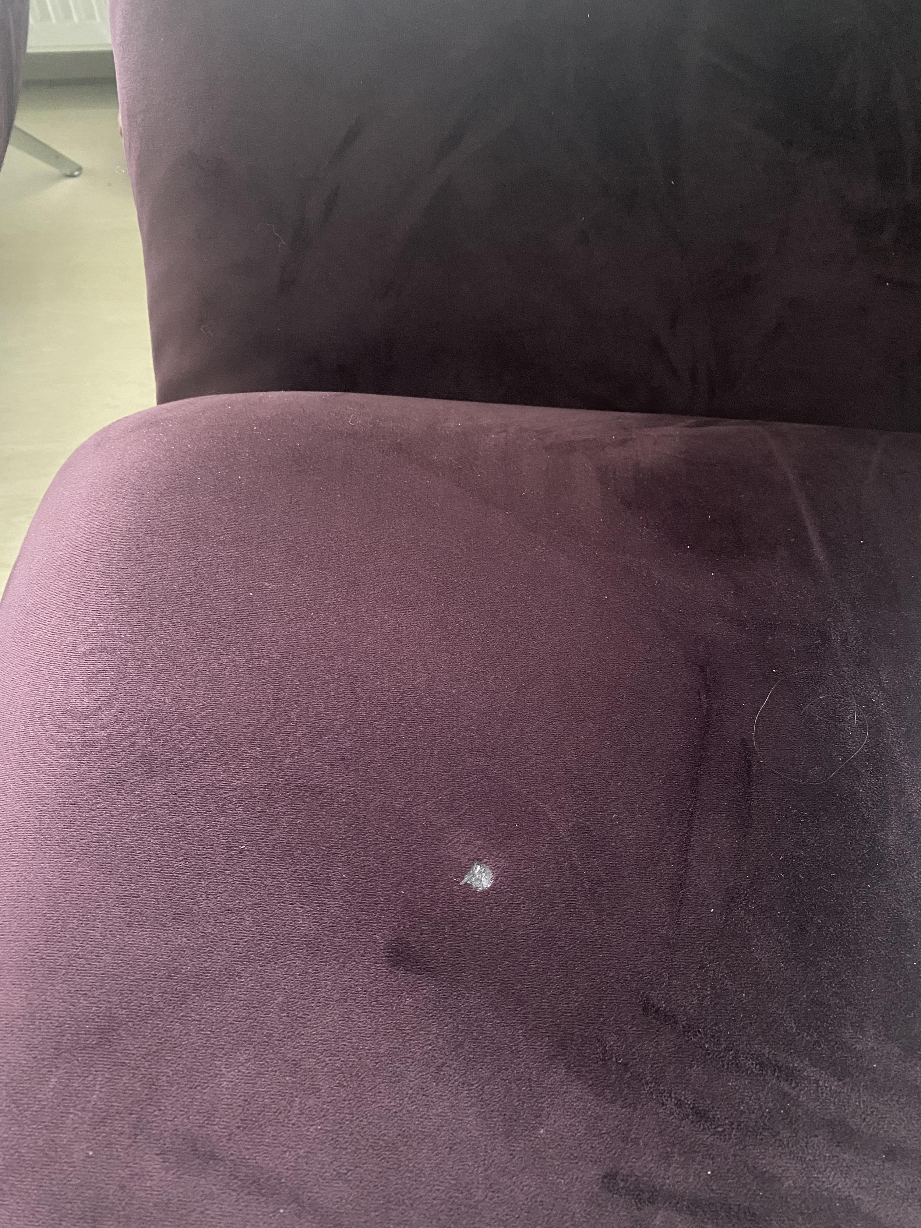 How to get burn marks out of my sofa | Scrolller