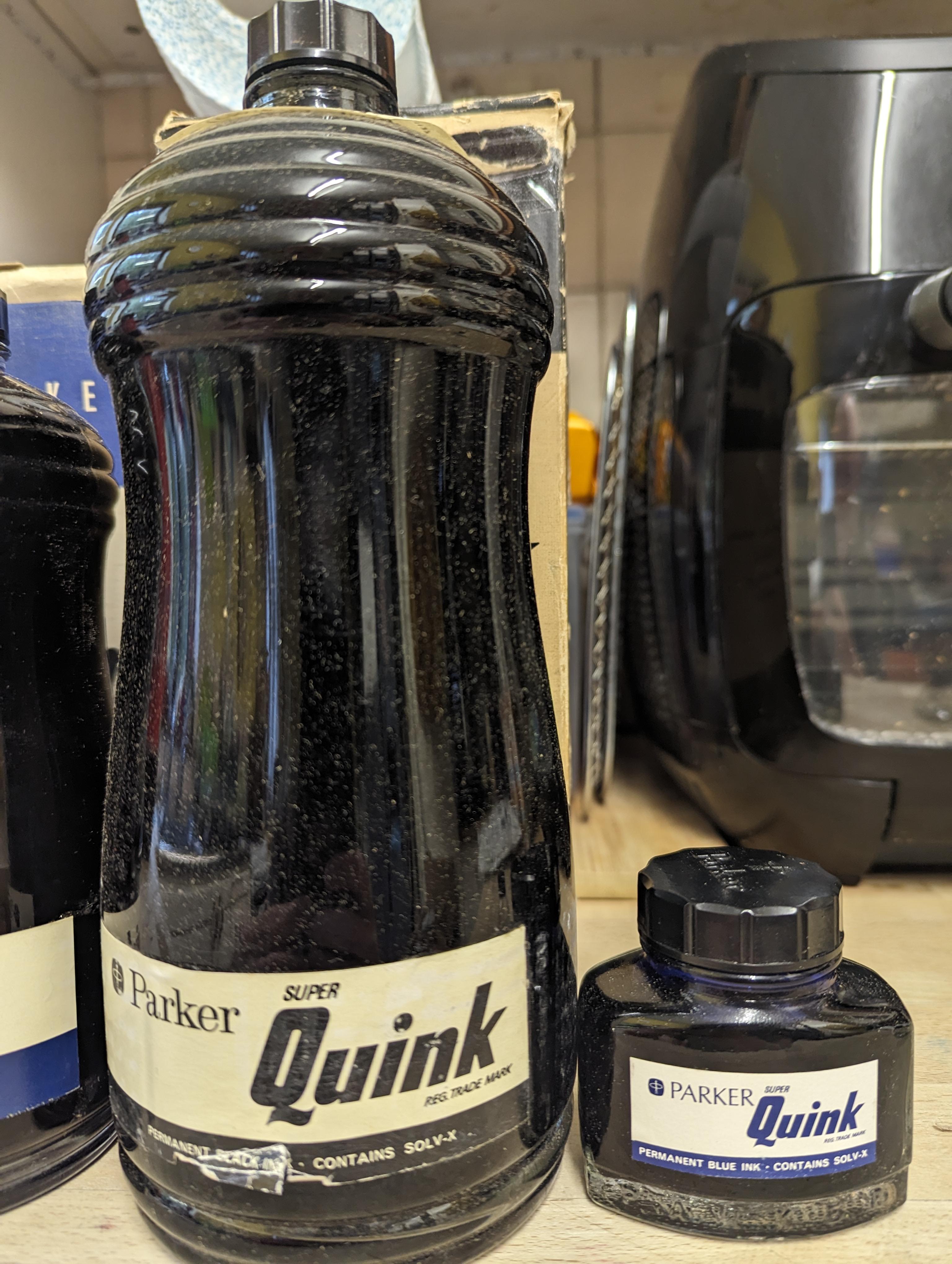 Vintage Quink in tiny bottles | Scrolller