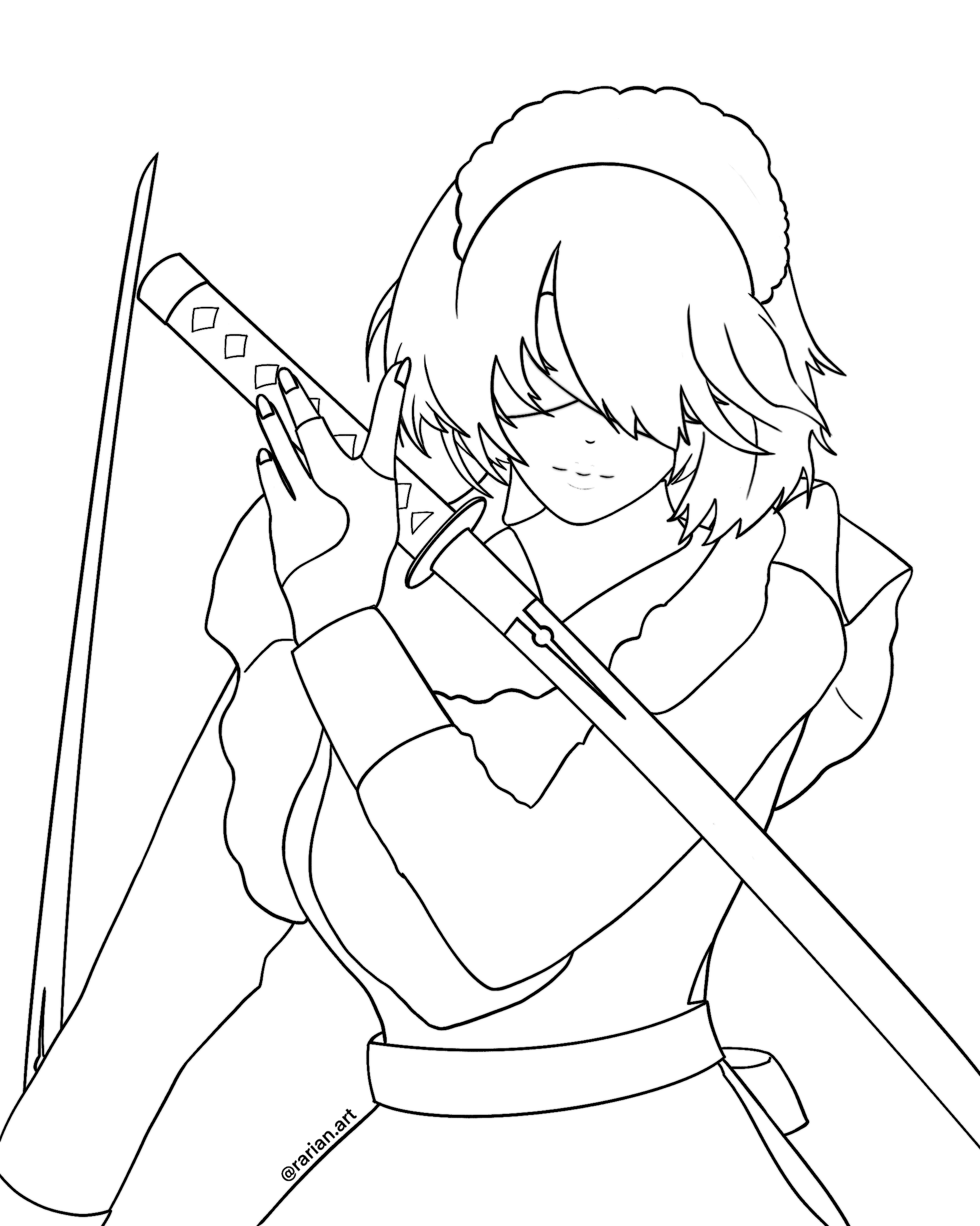 Maid 2B, by me @rarian.art | Scrolller