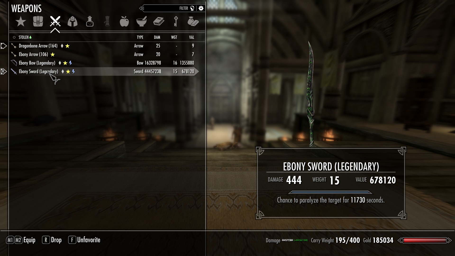 Finally tried out the Alchemy/Enchanting loop for infinite, broken stats. And I immediately ...